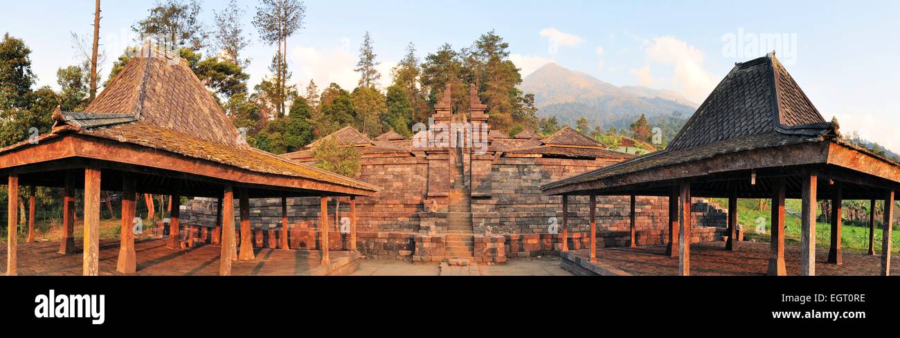Candi Cetho Hindu temple, Java, Indonesia Stock Photo - Alamy