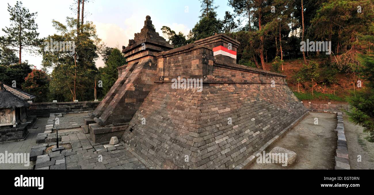 Candi Cetho Hindu temple, Java, Indonesia Stock Photo - Alamy