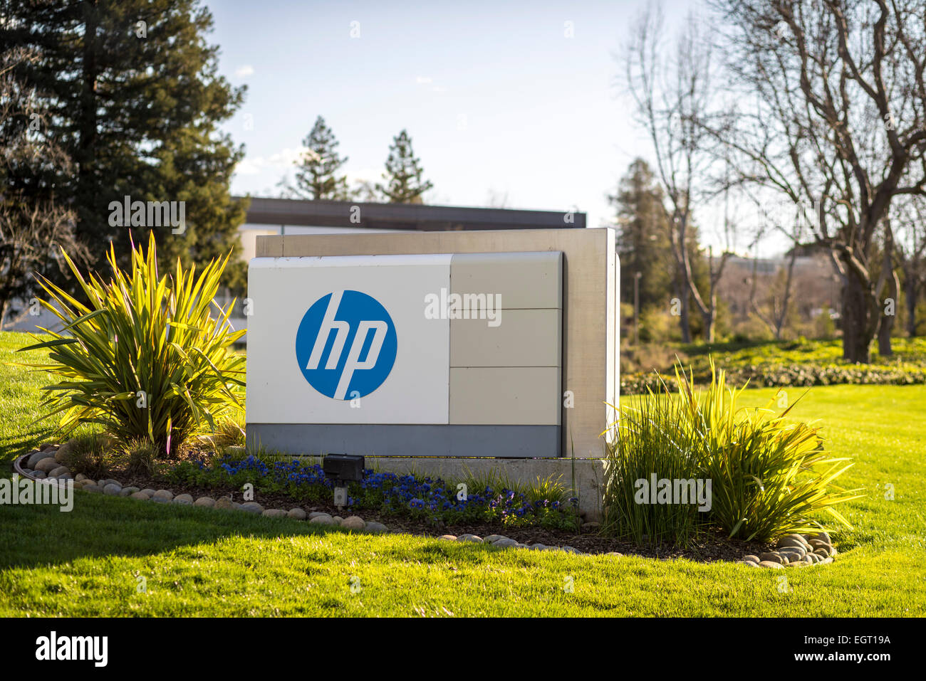 Hewlett-Packard Headquarters, Palo Alto, Silicon Valley Stock Photo - Alamy