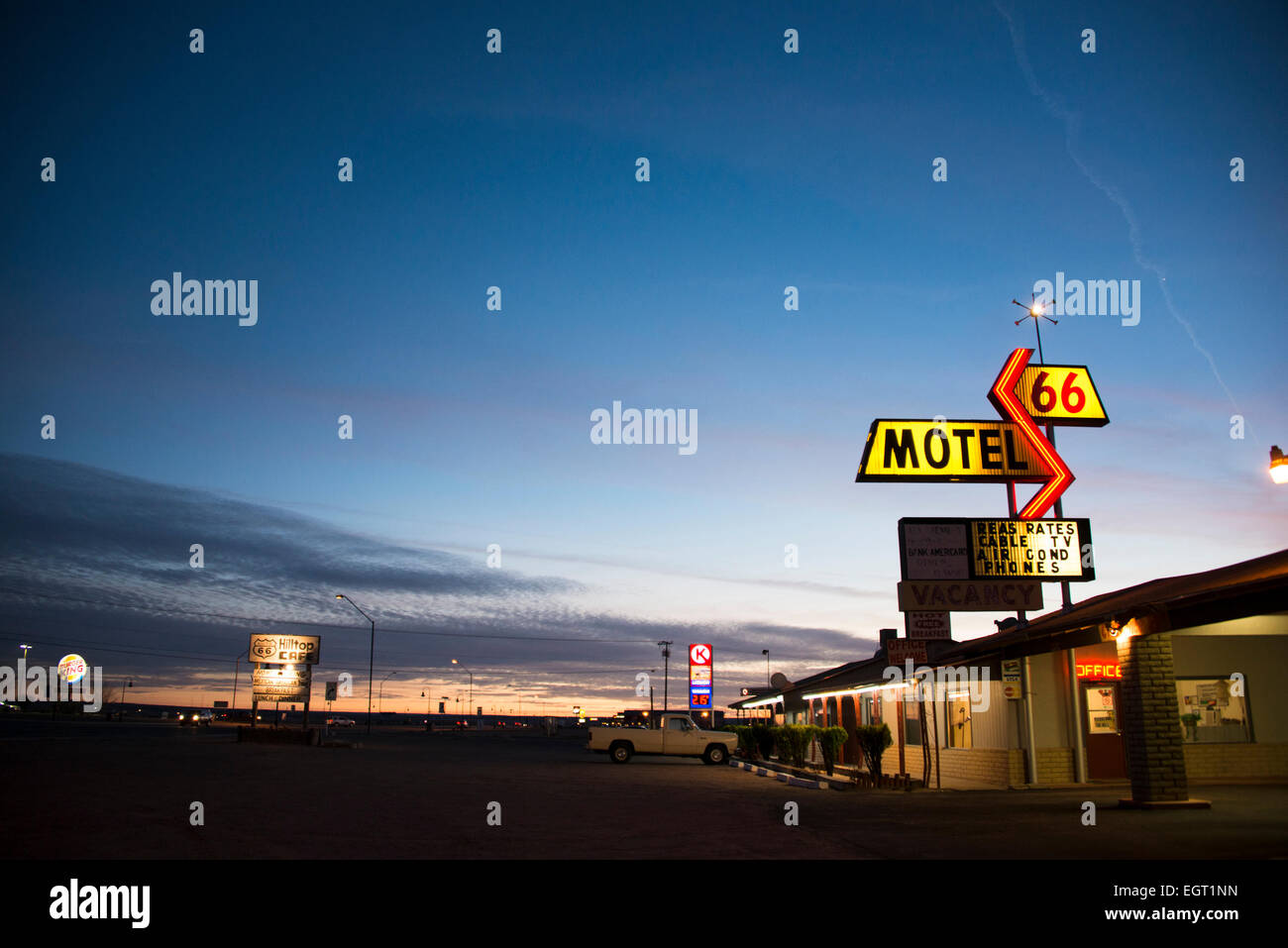 Motel Neon Sign High Resolution Stock Photography and Images - Alamy