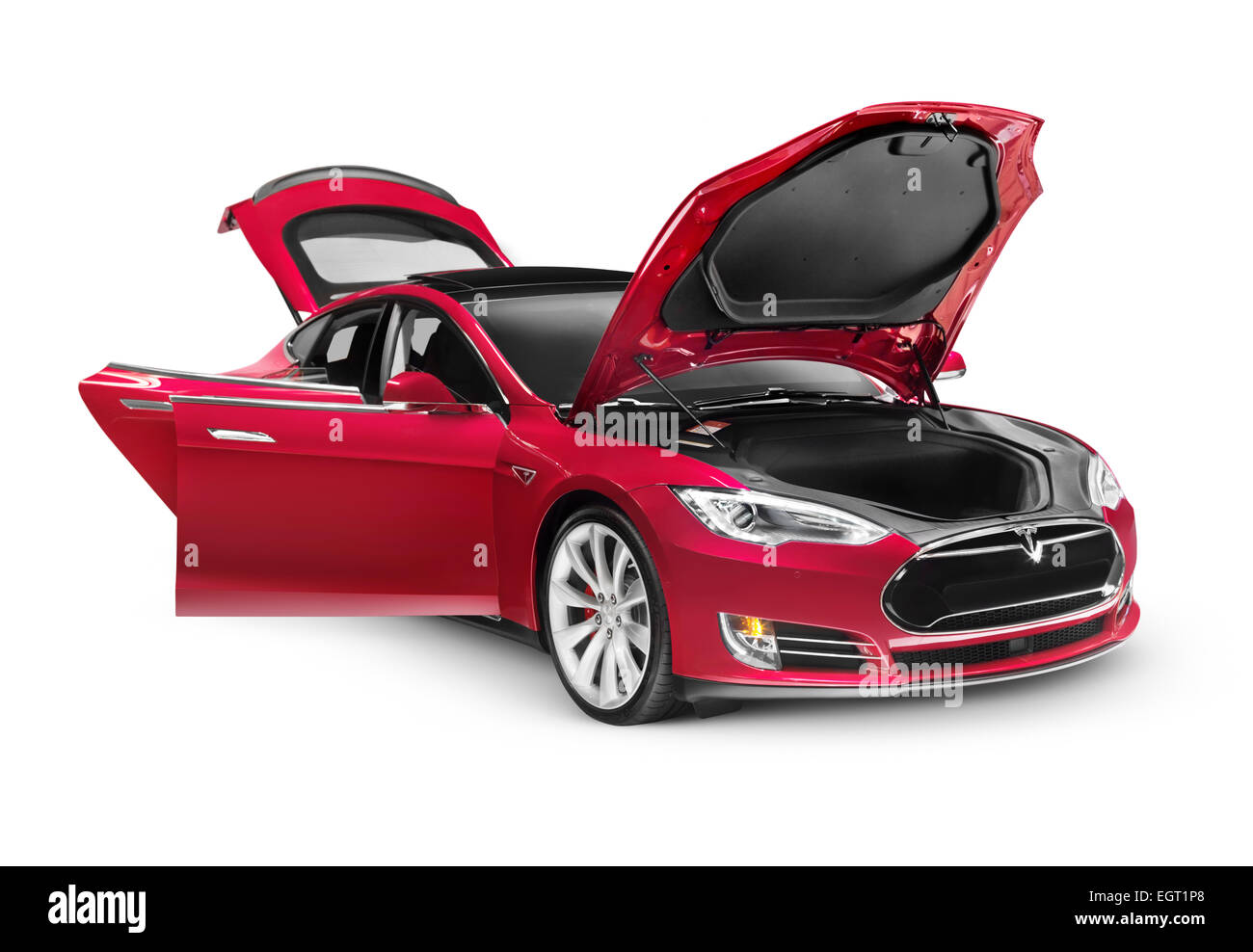 License and prints at MaximImages.com - Tesla luxury electric car ...