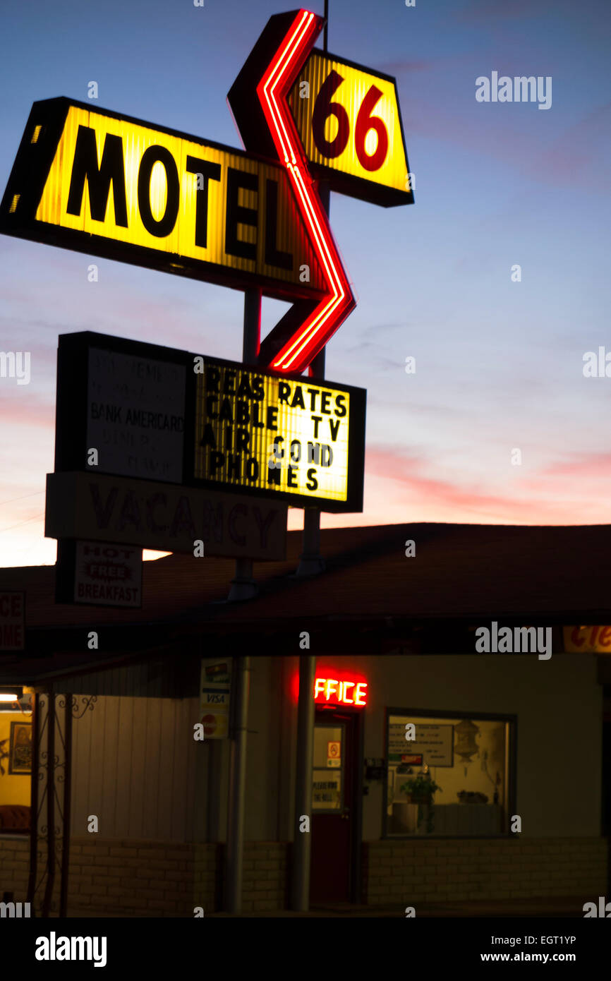 Motel Neon Sign High Resolution Stock Photography and Images - Alamy