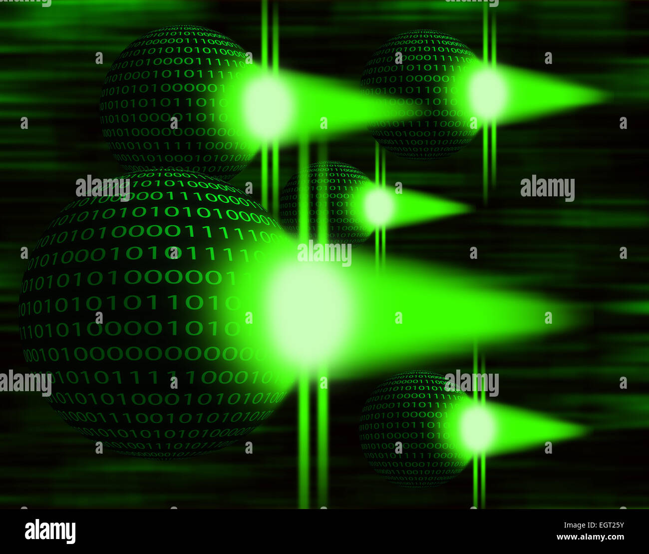 Abstract background image of digital binary code Stock Photo - Alamy