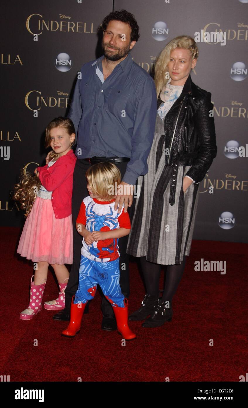 Los Angeles, California, USA. 1st March, 2015. Jimmy Sisto & Family ...
