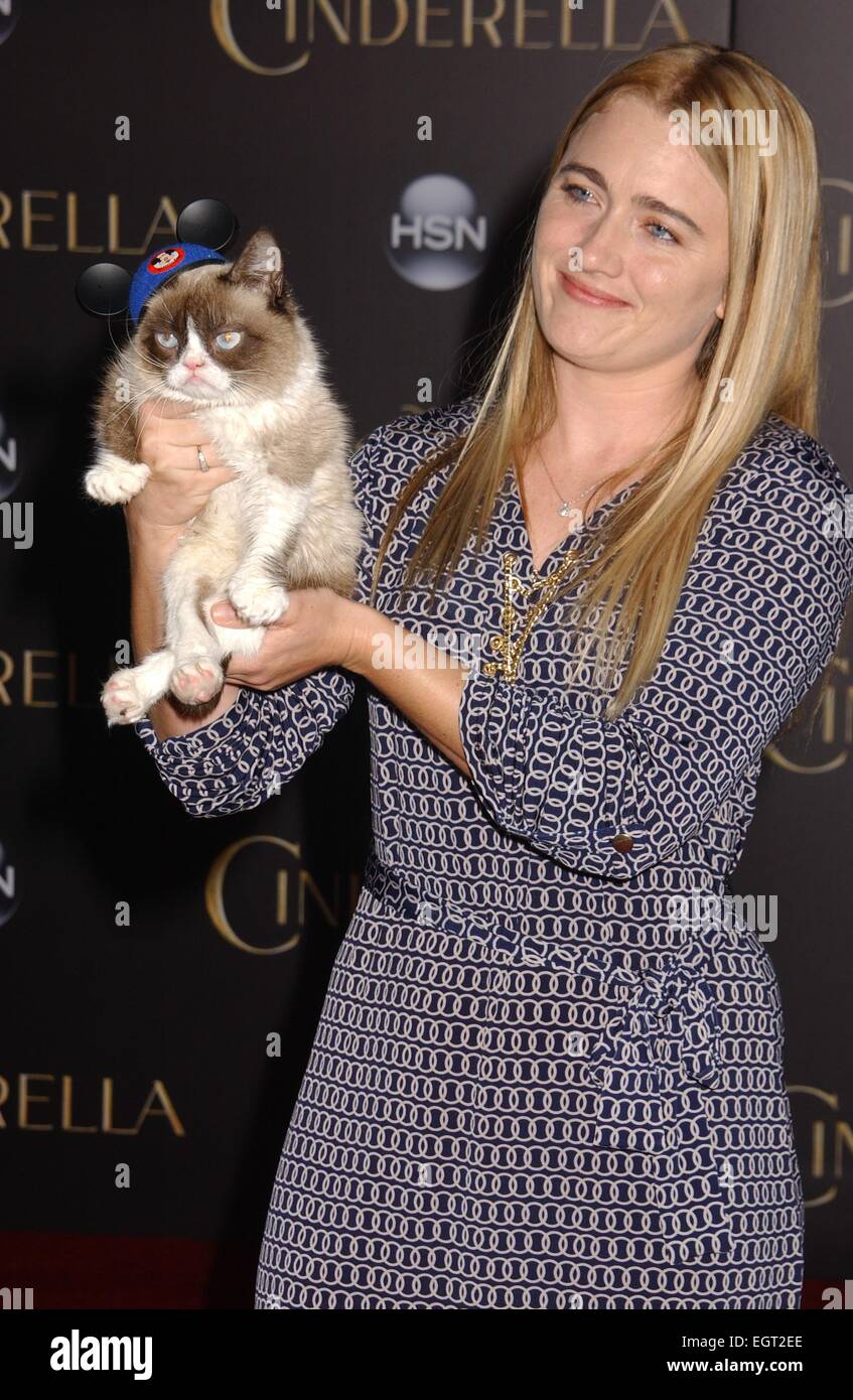 Los Angeles, California, USA. 1st March, 2015. Grumpy Cat attends the ...
