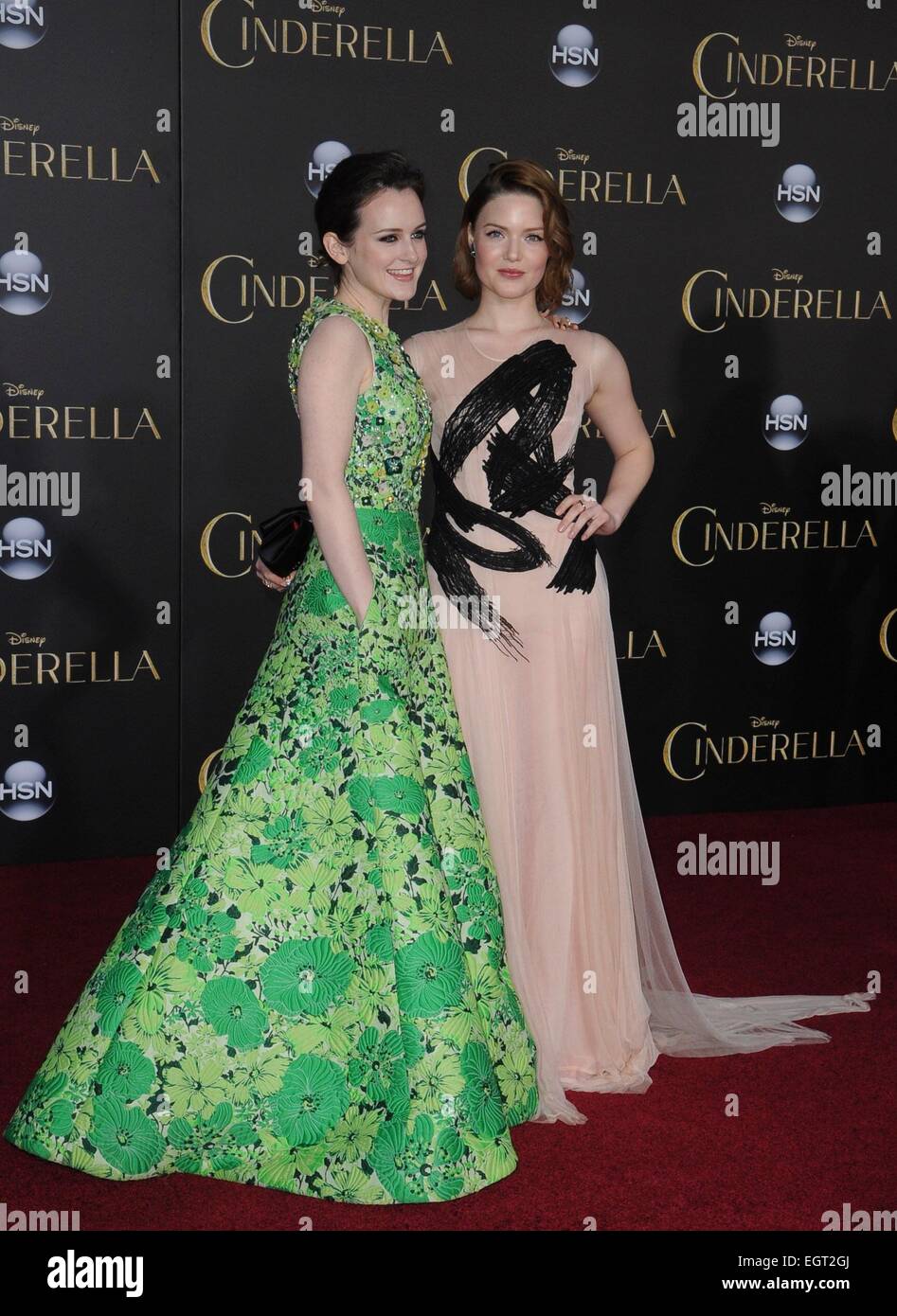 Sophie McShera, Holliday Grainger at arrivals for Cinderella Premiere ...