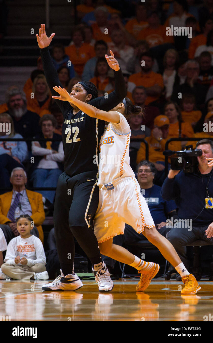 March 1, 2015: Marqu'es Webb #22 of the Vanderbilt Commodores fouls Nia ...