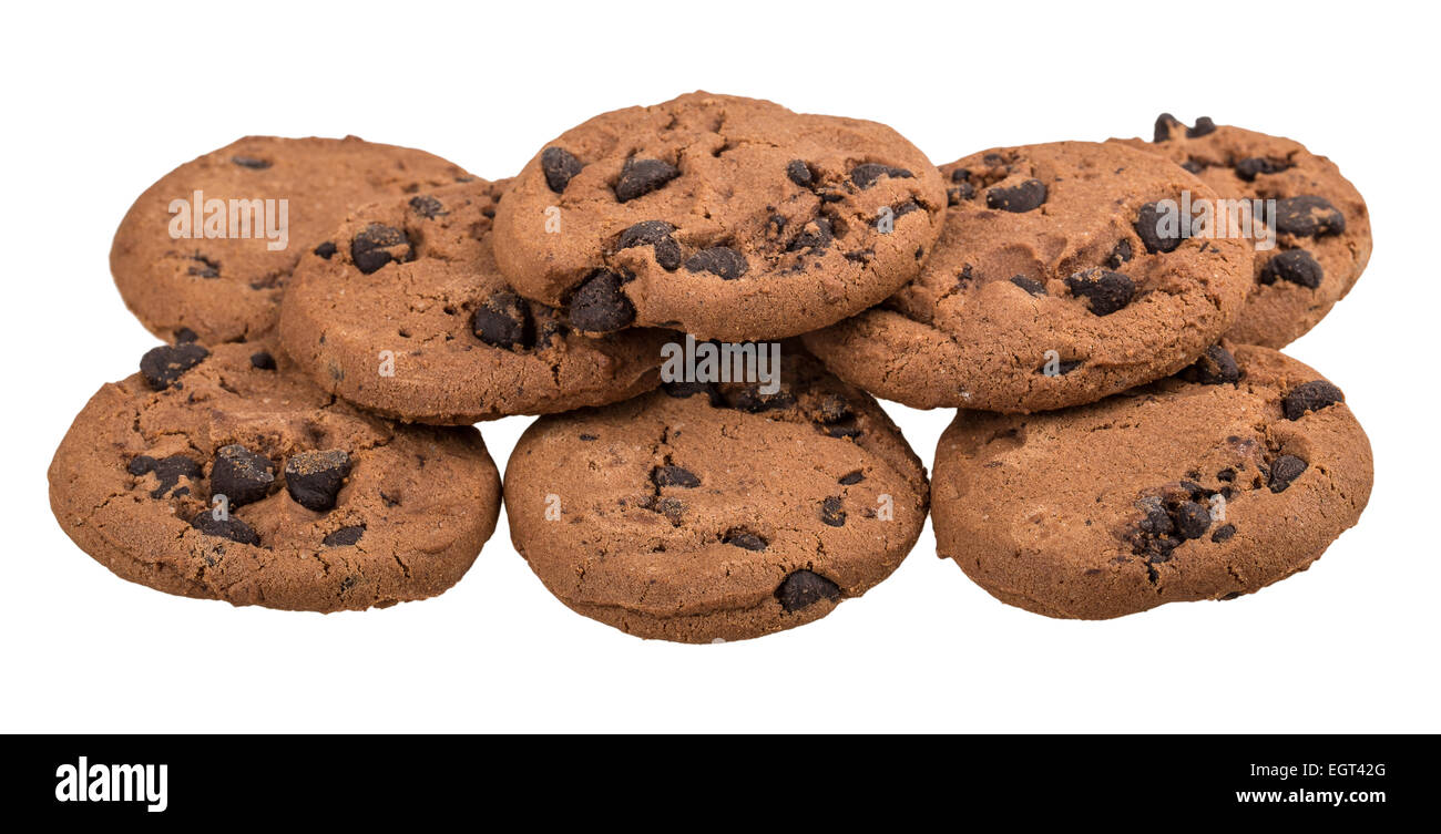 cookies isolated on white background Stock Photo - Alamy