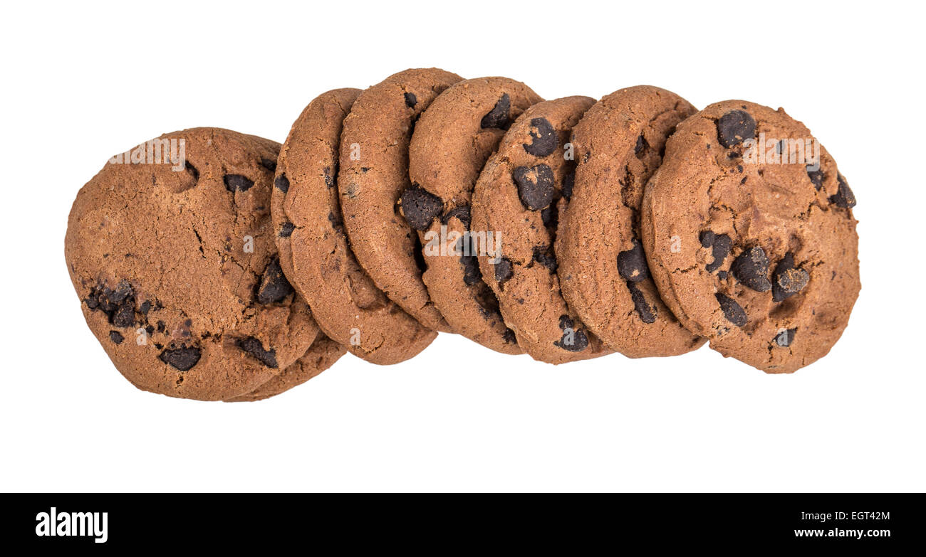 cookies isolated on white background Stock Photo - Alamy