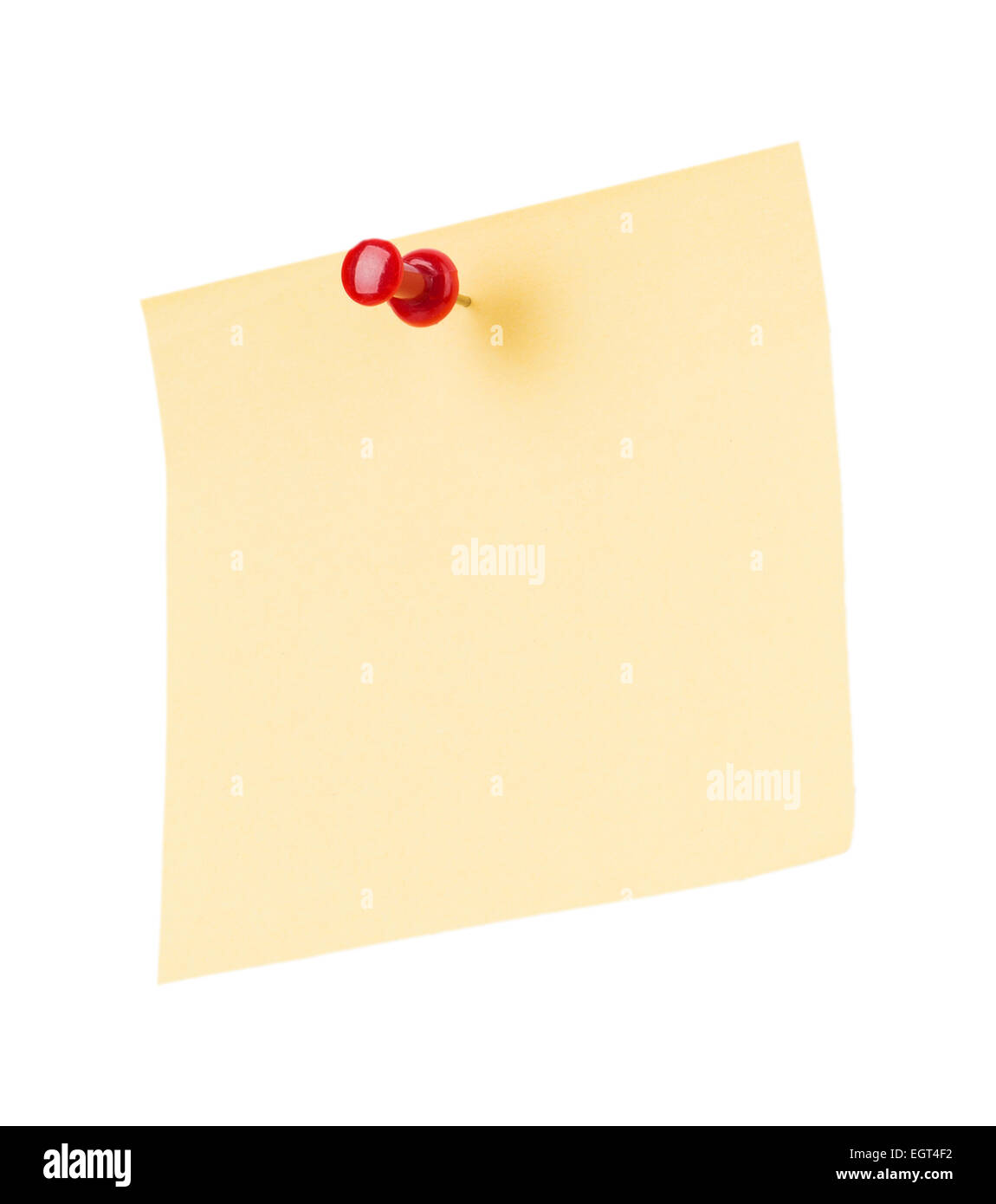 Yellow note paper Stock Photo - Alamy