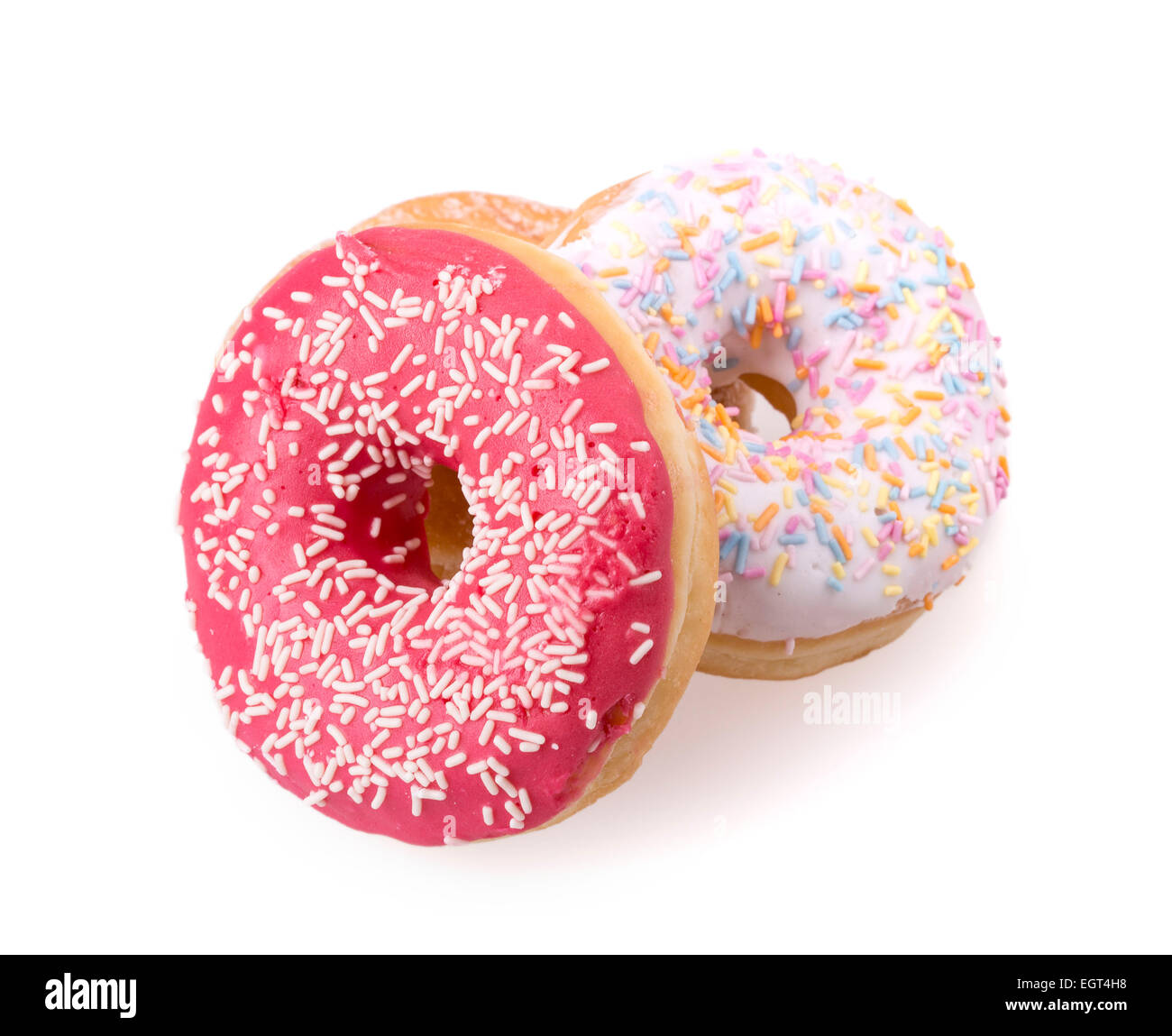 donut isolated on white background Stock Photo - Alamy