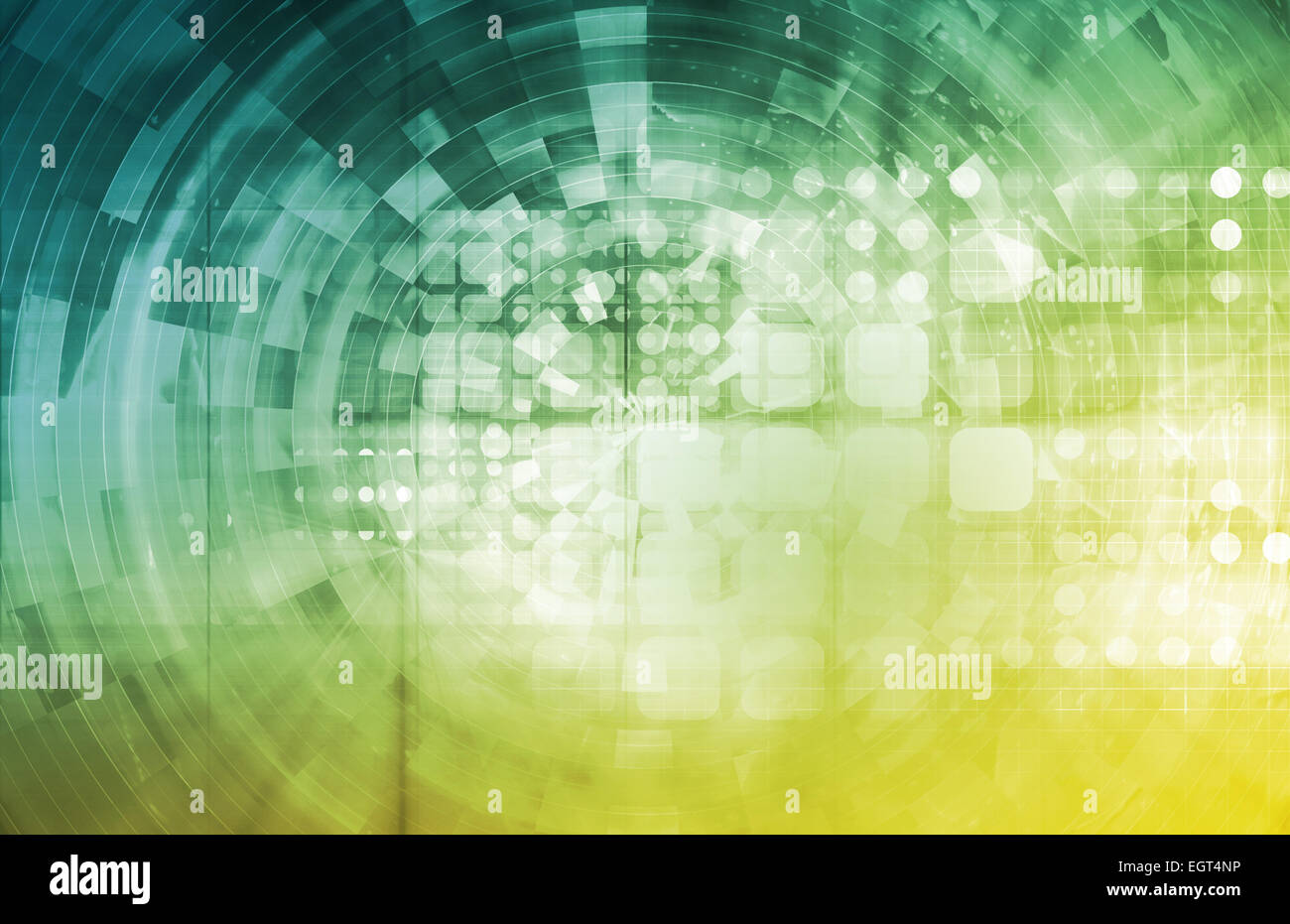 Projecting the Future in a Digital Art Abstract Stock Photo - Alamy