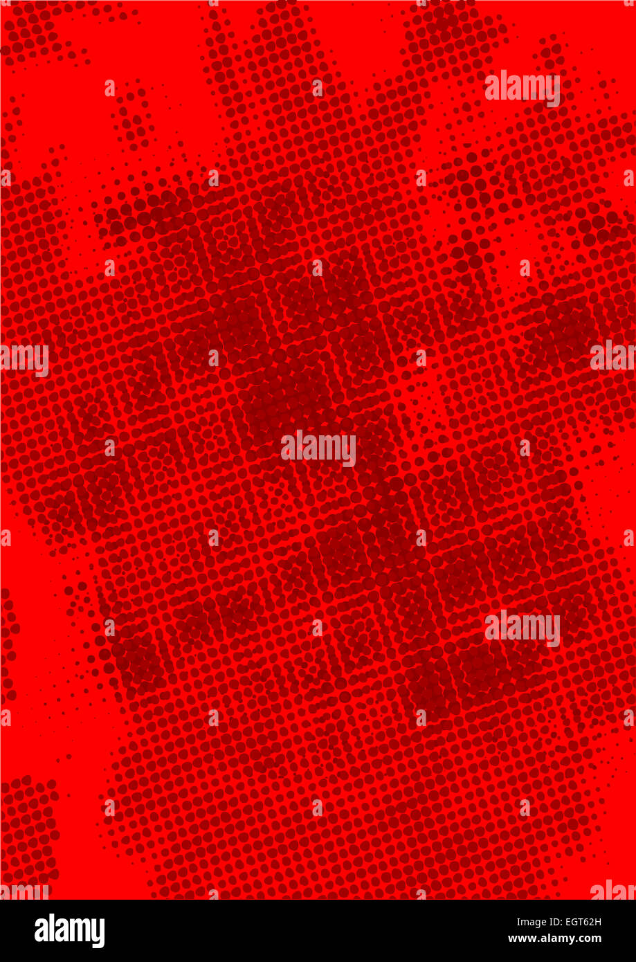 A red grunge dark red dot background Stock Photo - Alamy