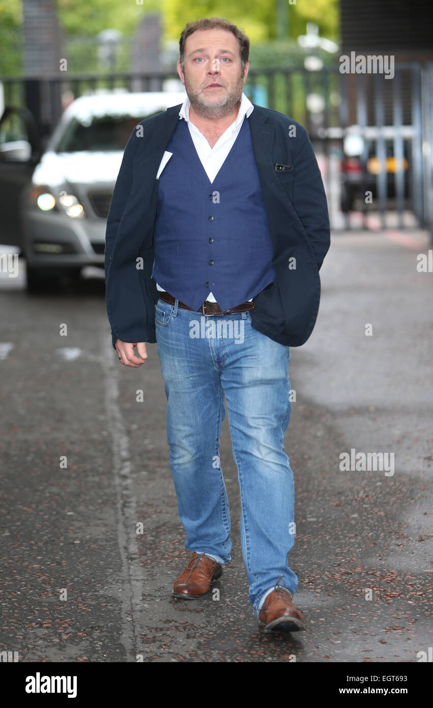 John Thompson outside the ITV studios Featuring: John Thompson Where ...