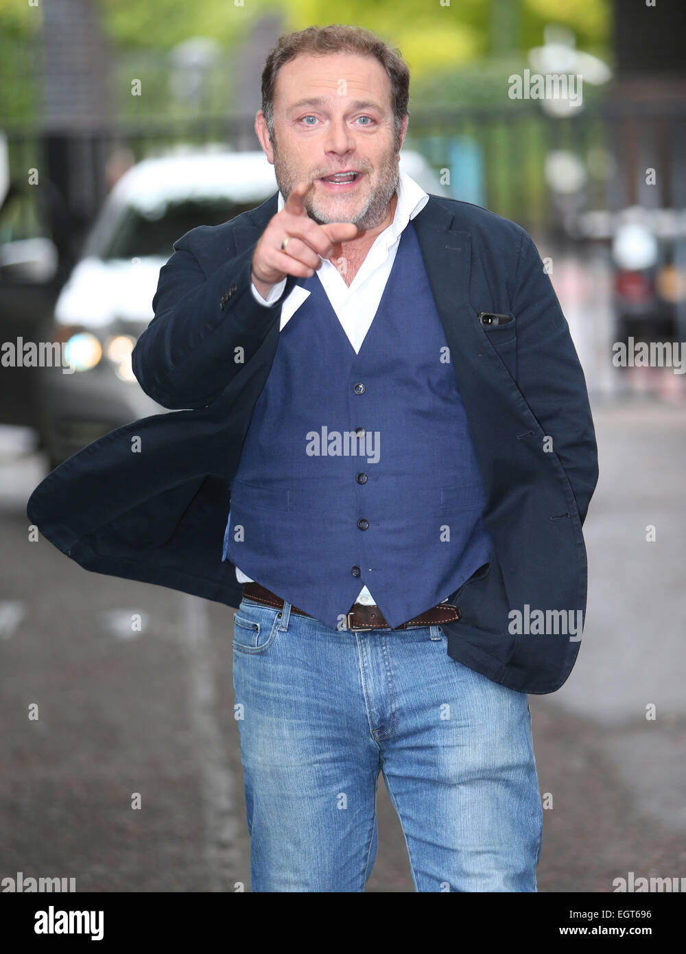 John Thompson outside the ITV studios Featuring: John Thompson Where ...