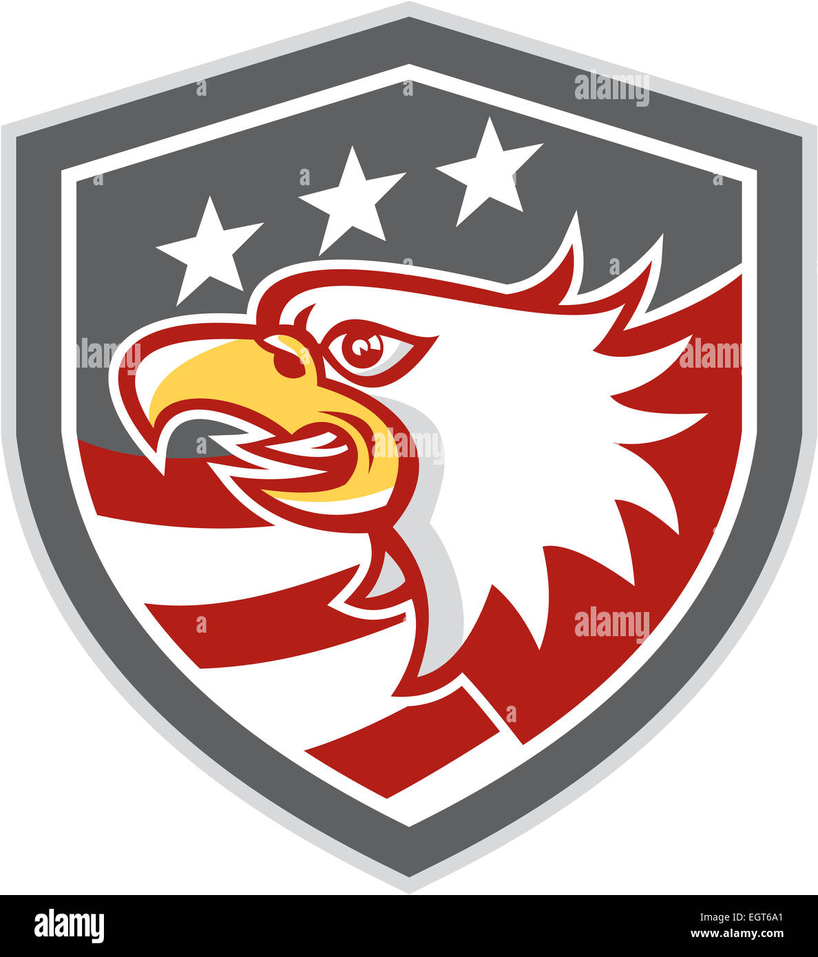 American eagle crest hi-res stock photography and images - Alamy