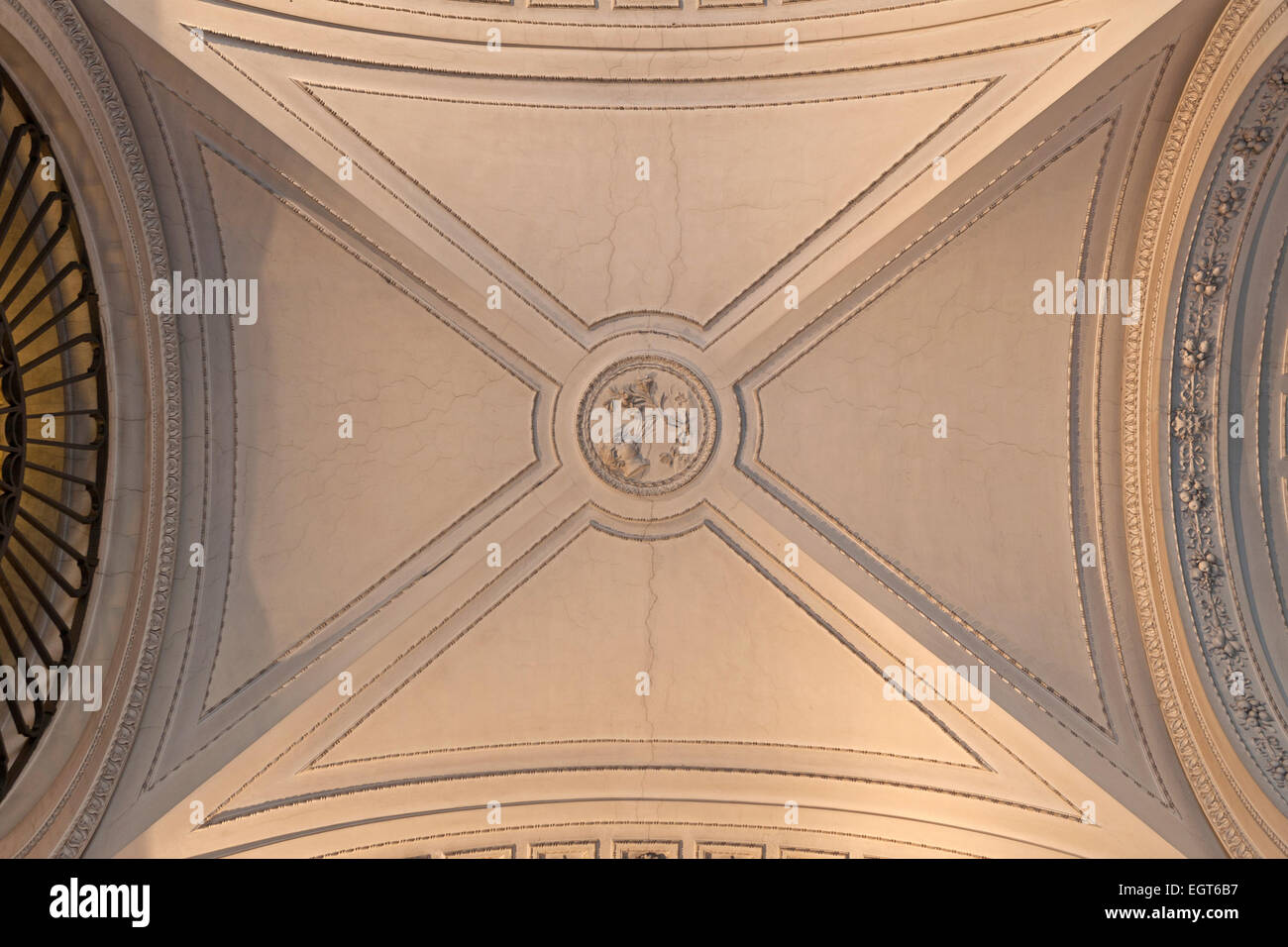 Roof at the Vatican Museums, Rome Stock Photo - Alamy