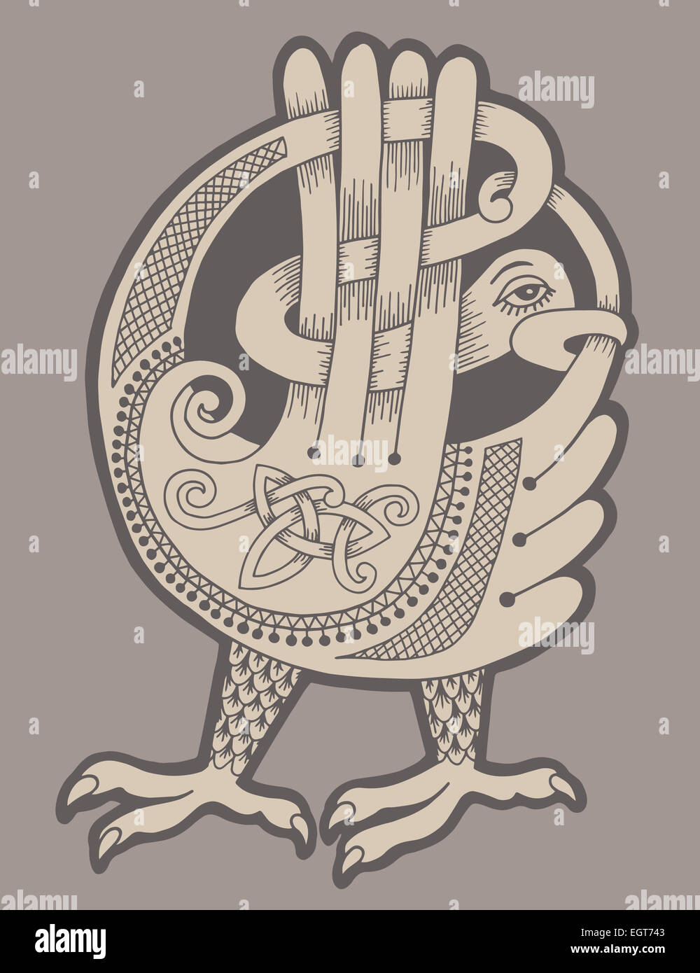 Intertwined art celtic hi-res stock photography and images - Alamy