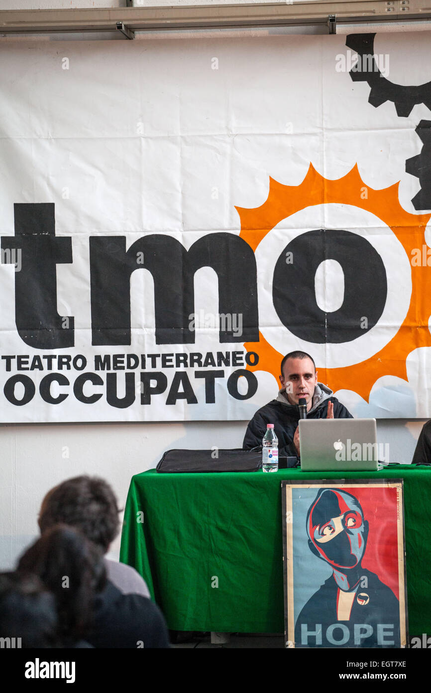 Zerocalcare (Aka Michele Rech), an Italian cartoonist most followed at ...