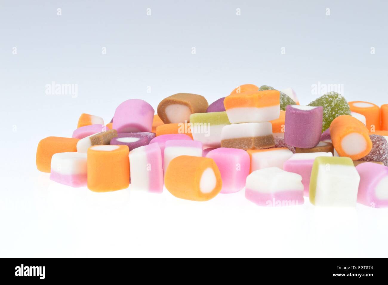 Selection of Confectionery sweets Stock Photo - Alamy