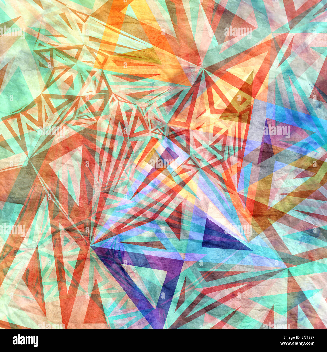 graphic a abstract background with geometric elements Stock Photo - Alamy