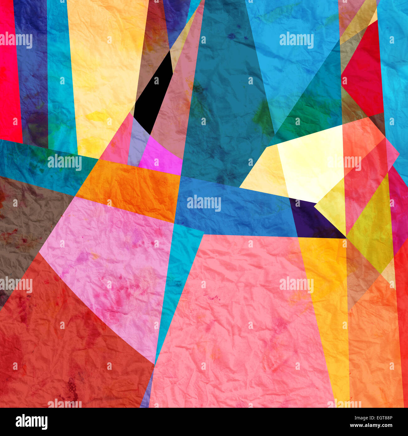 graphic a abstract background with geometric elements Stock Photo - Alamy