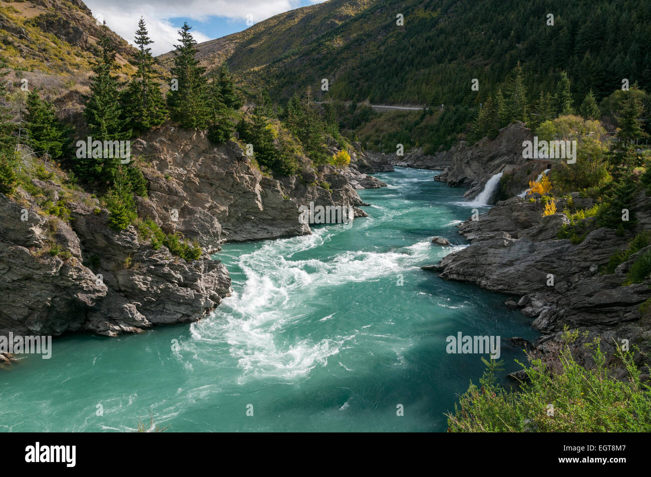 Roaring Meg on the Kawarau River, Otago, South Island, New Zealand ...