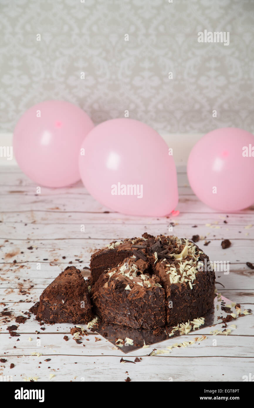 Destroyed Birthday Cake