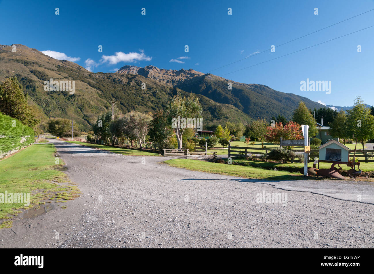 Makarora wilderness resort hi-res stock photography and images - Alamy