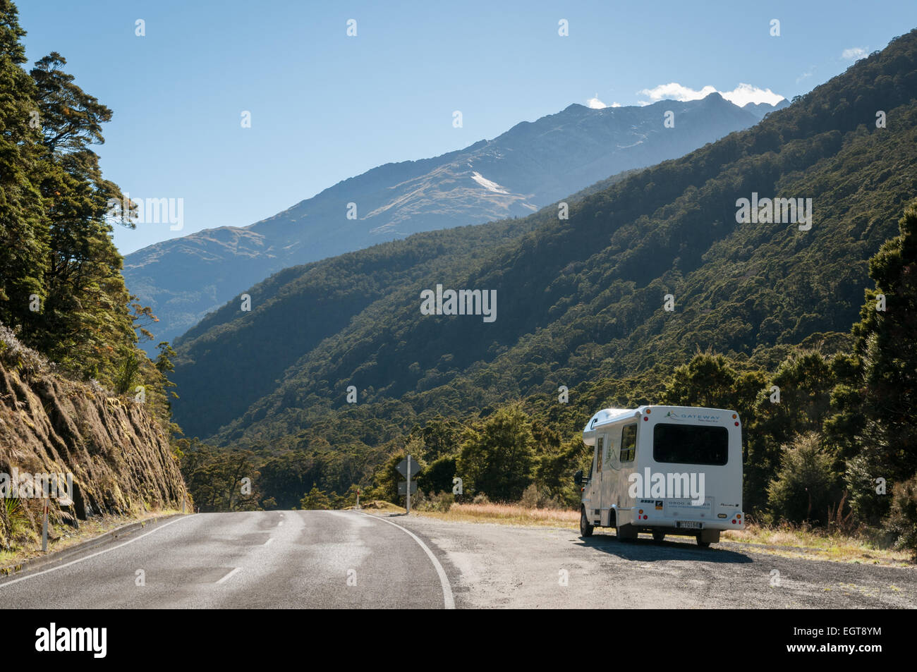 Haast highway hi-res stock photography and images - Alamy
