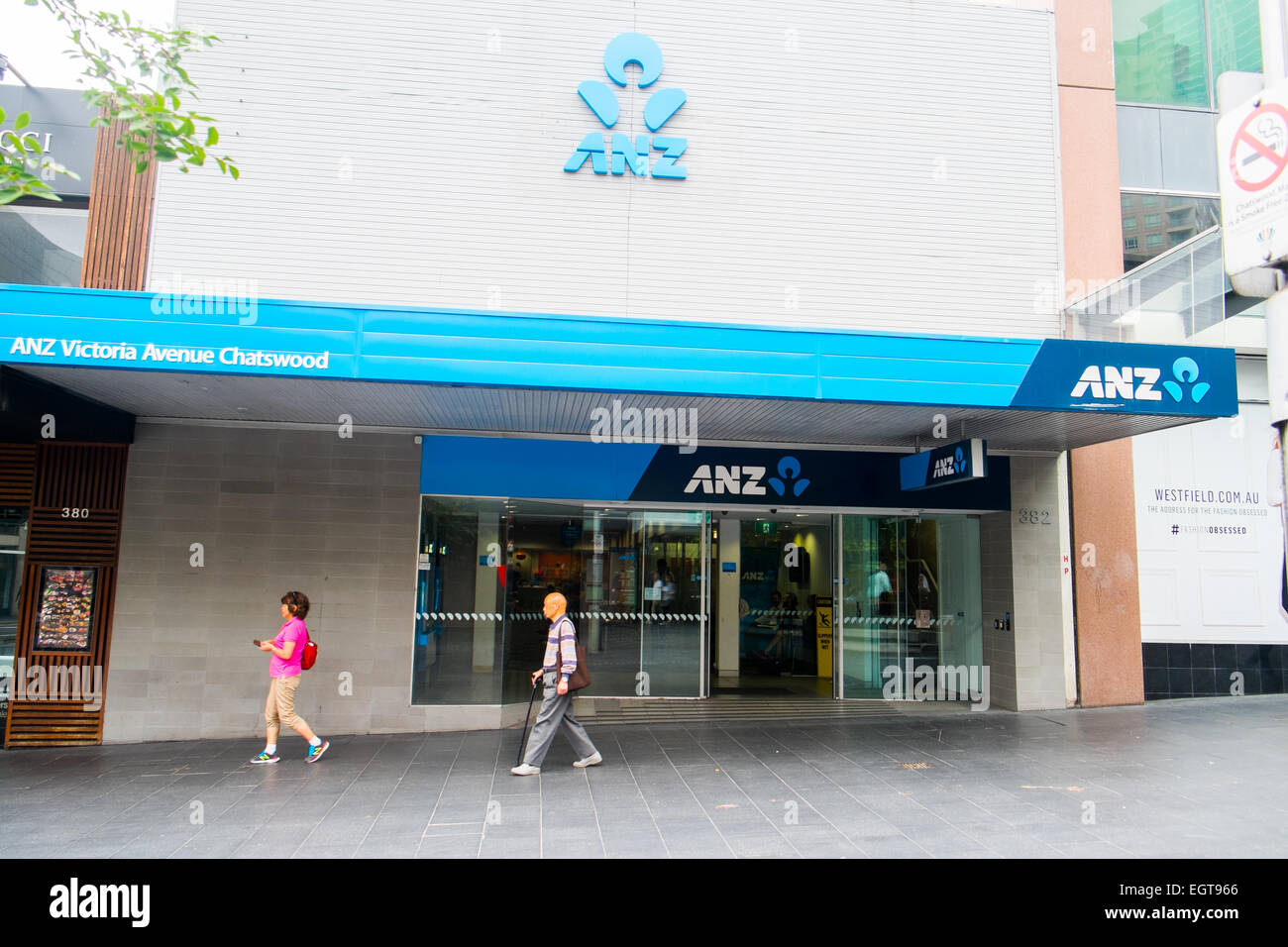 branch of ANZ bank in Chatswood Sydney Australia Stock Photo - Alamy