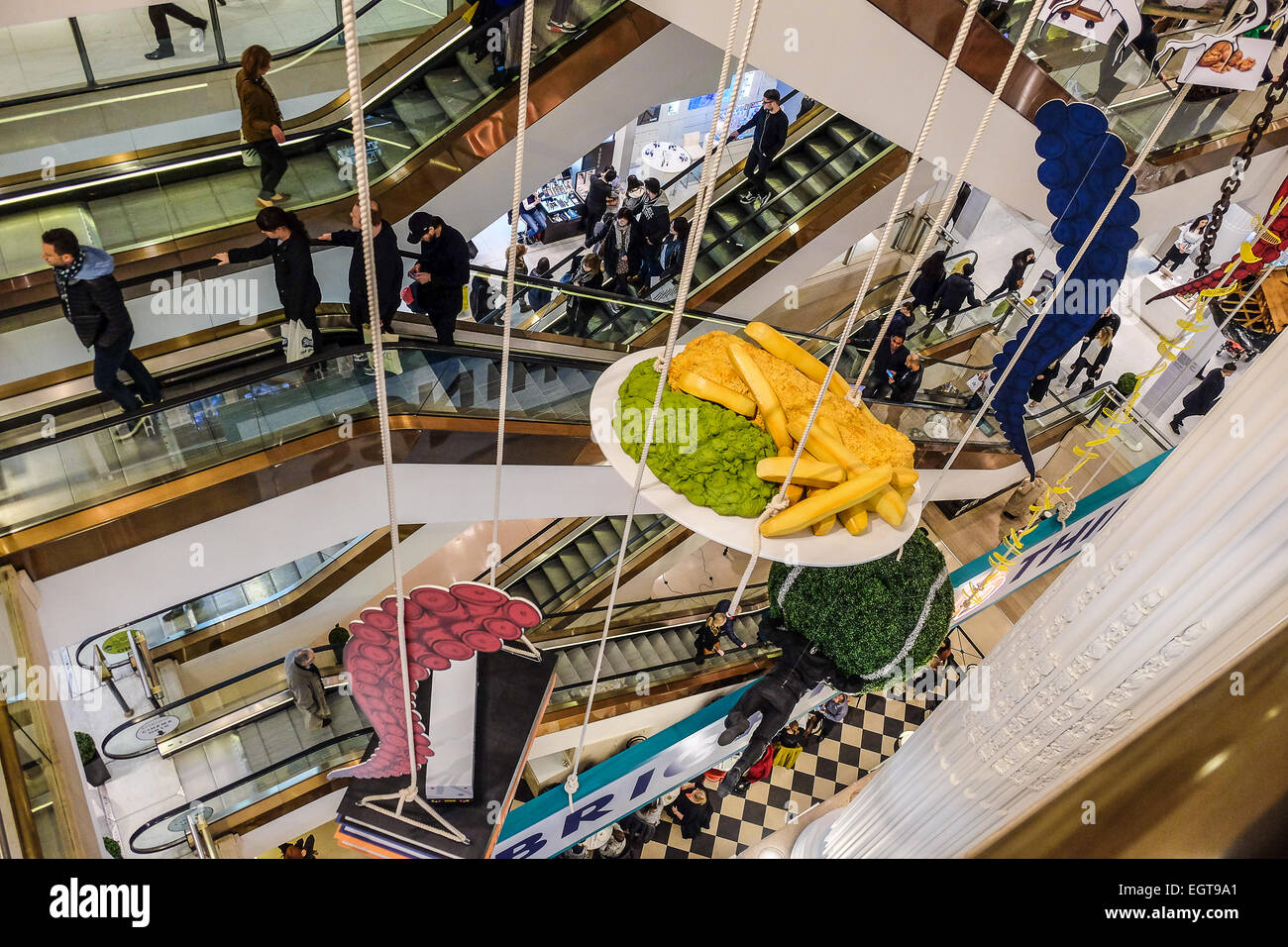 London, Selfridge store Stock Photo - Alamy