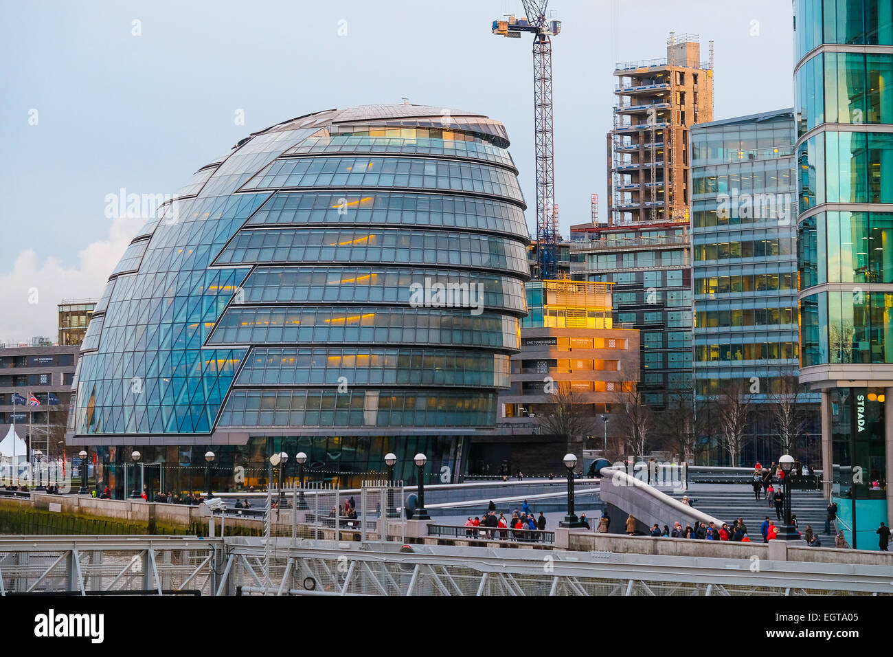 London City Hall Stock Photo - Alamy