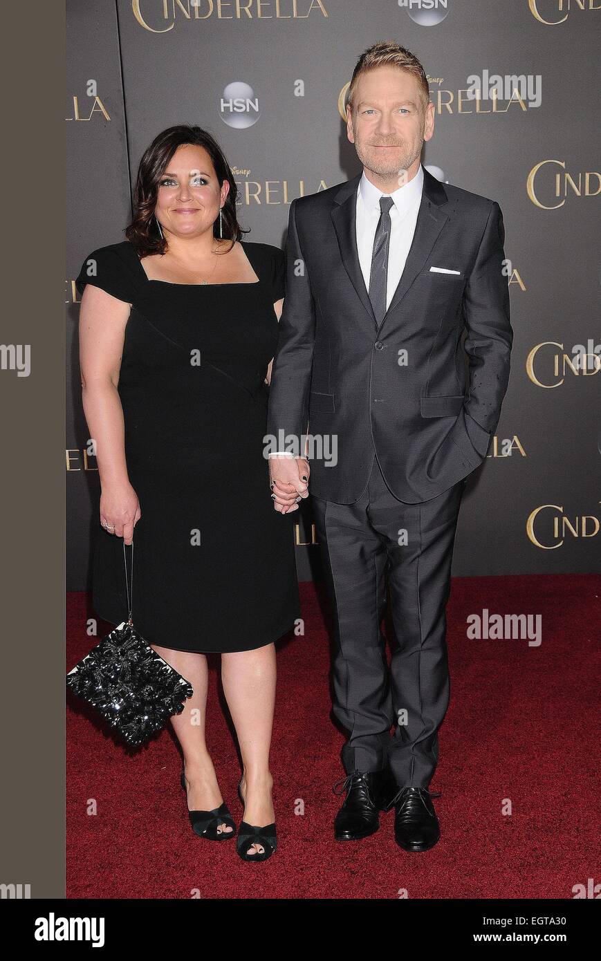 Kenneth branagh and wife hi-res stock photography and images - Alamy
