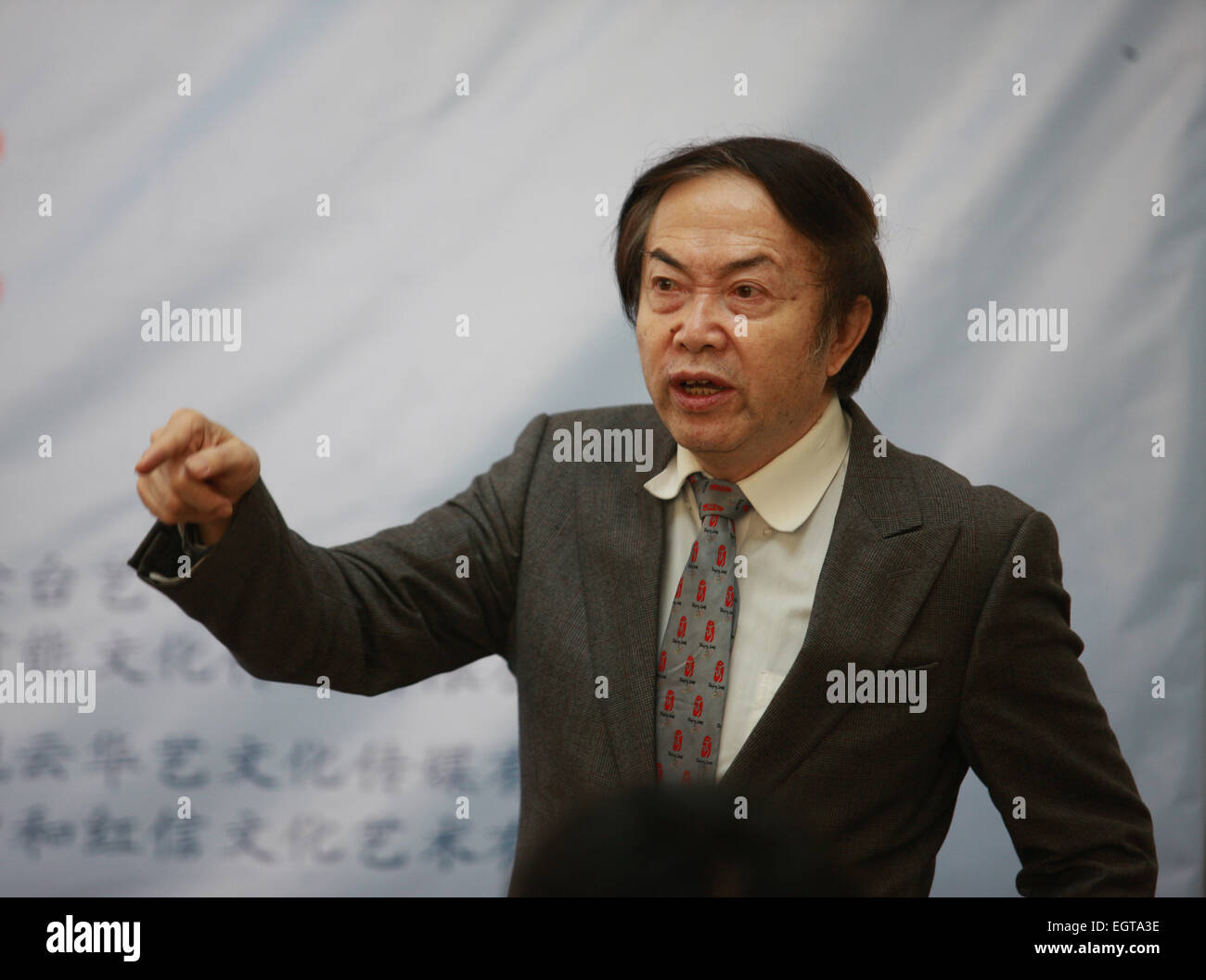 Beijing, China. 2nd Mar, 2015. Yuan Xikun, founder of an environmental ...