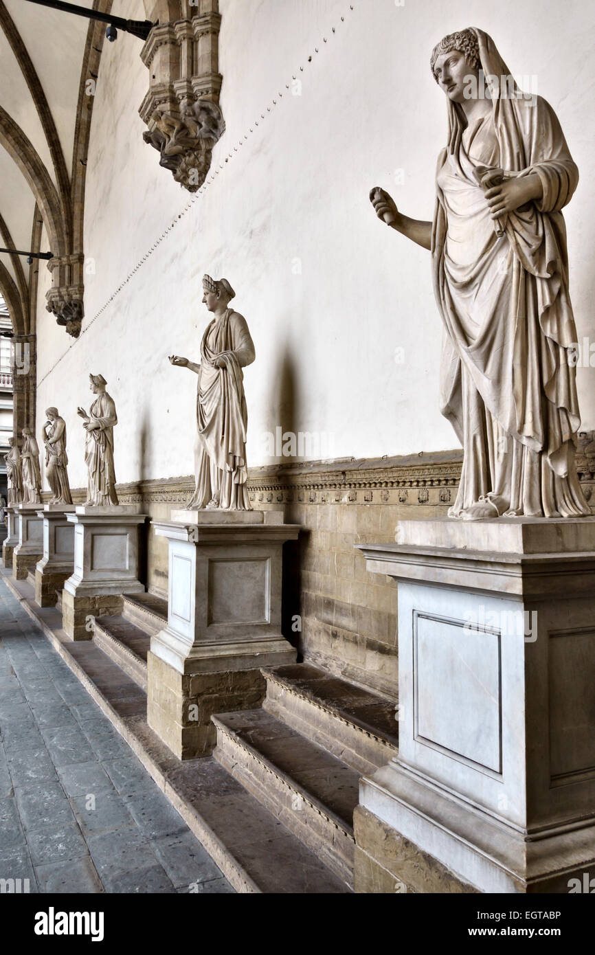Loggia dei lanzi hi-res stock photography and images - Alamy