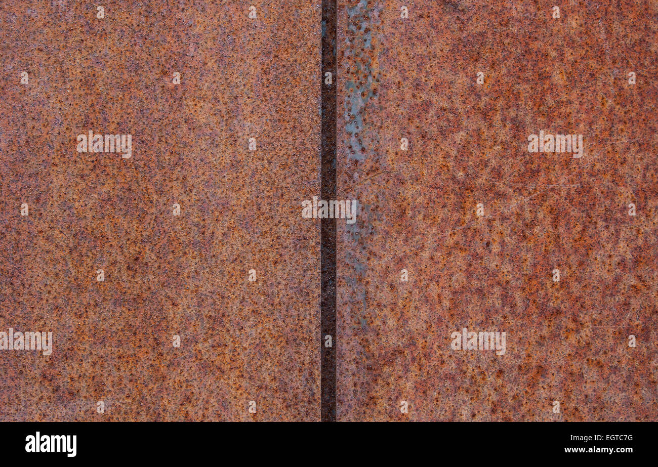 Rusty metal plate background texture Stock Photo - Alamy