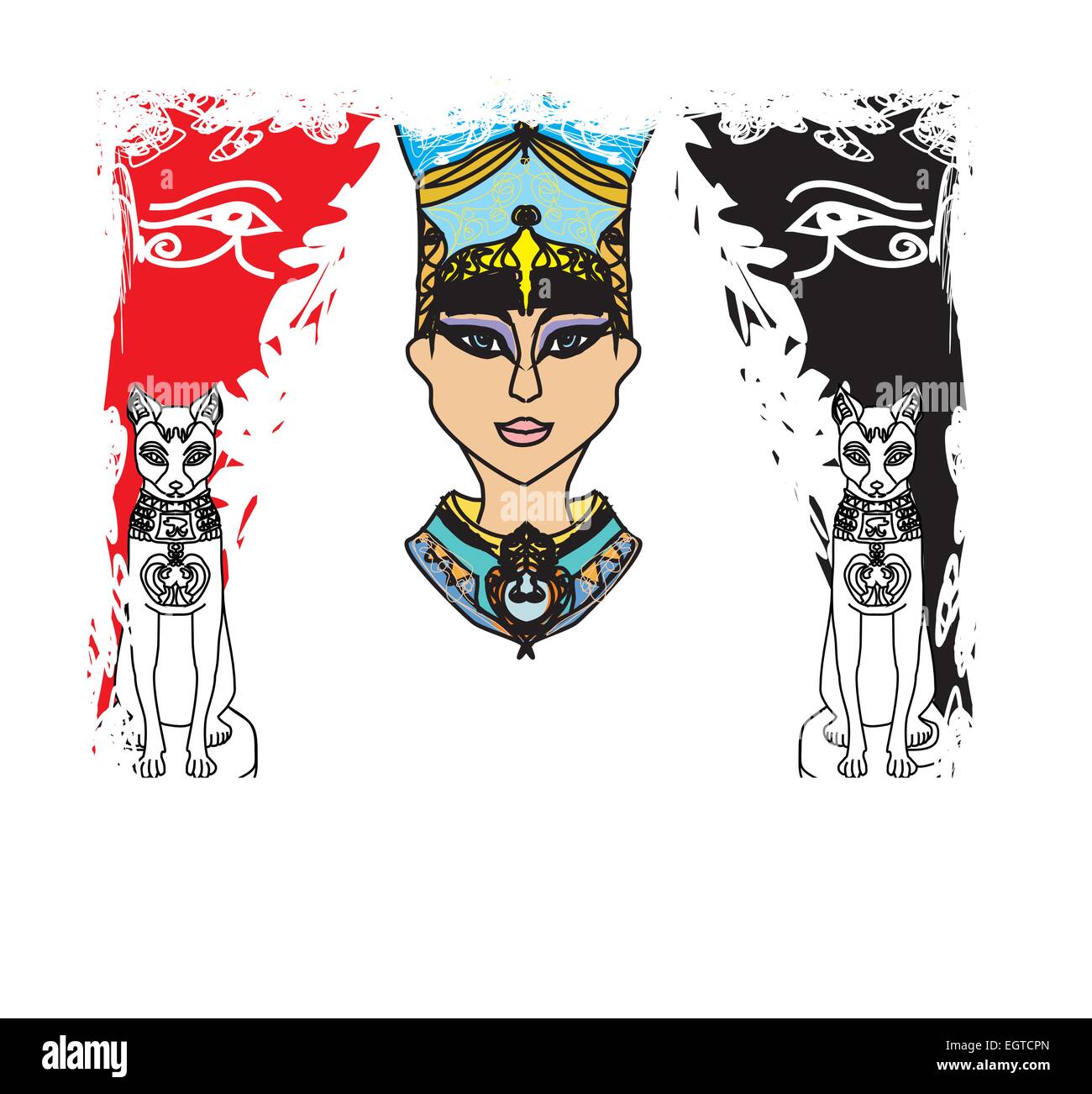 Queen cleopatra hieroglyphics hi-res stock photography and images - Alamy