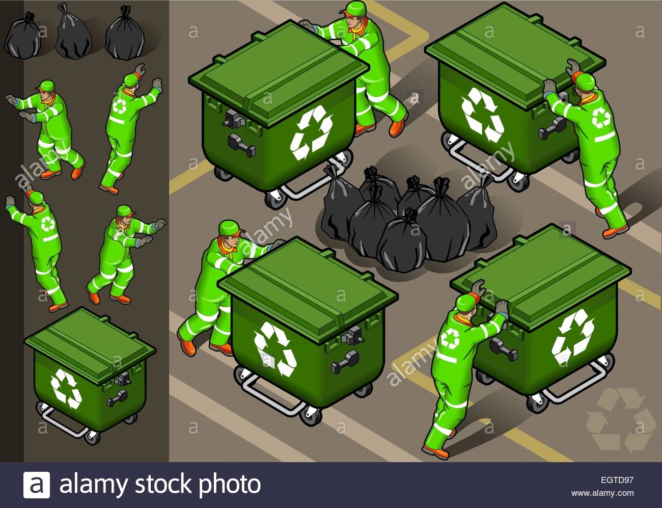 Garbage Vector Vectors Stock Photos & Garbage Vector Vectors Stock ...
