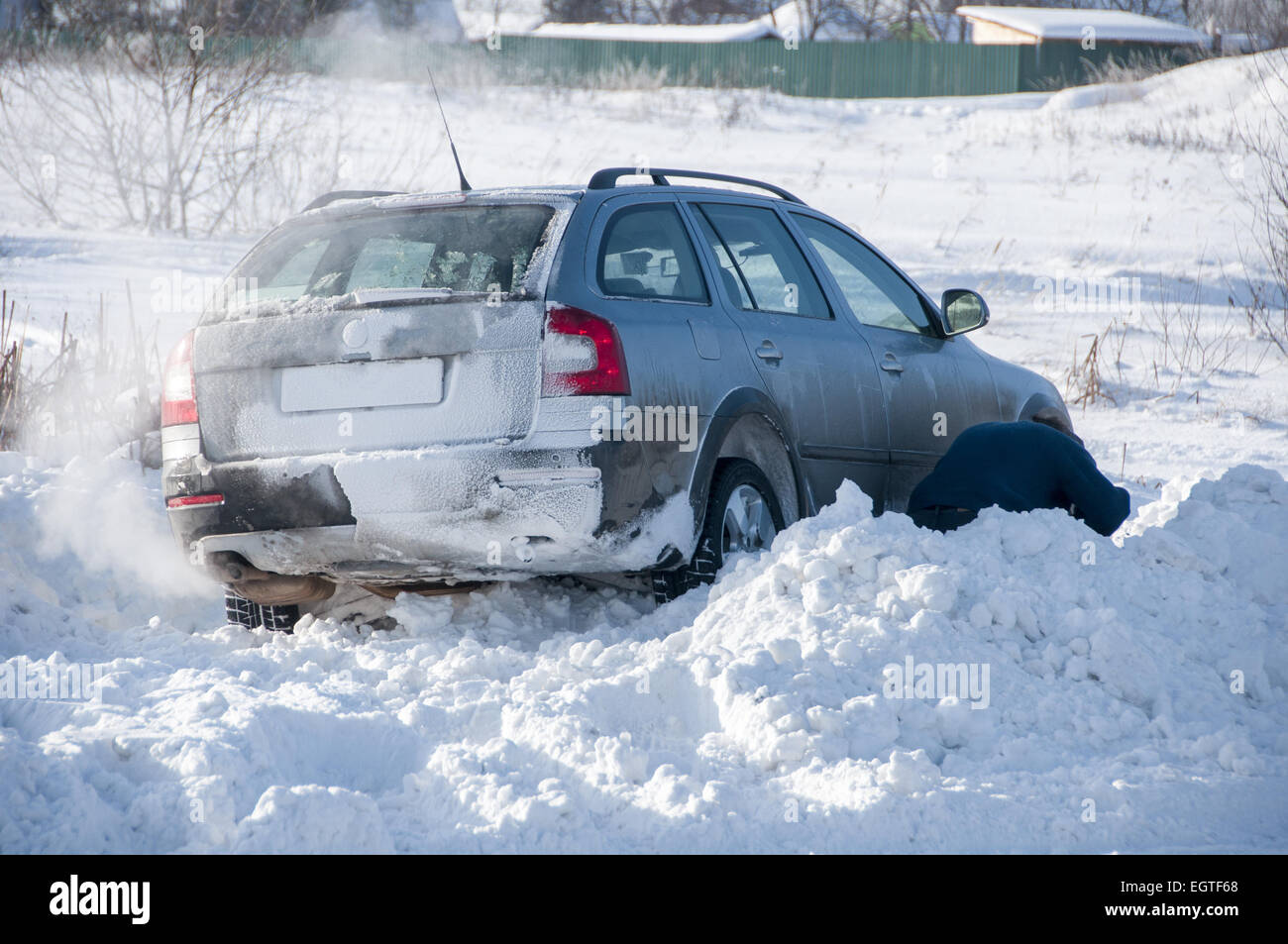 Car Stuck High Resolution Stock Photography and Images - Alamy