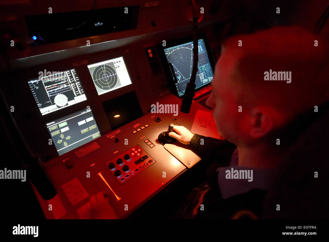 Submarine control panel hi-res stock photography and images - Alamy