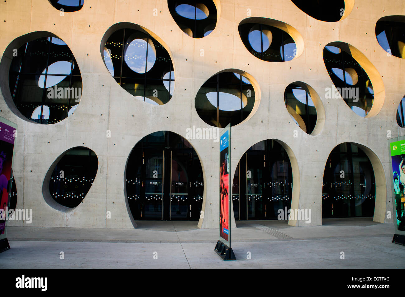 New Theatre, J.K.Tyl Theatre in Pilsen Stock Photo - Alamy