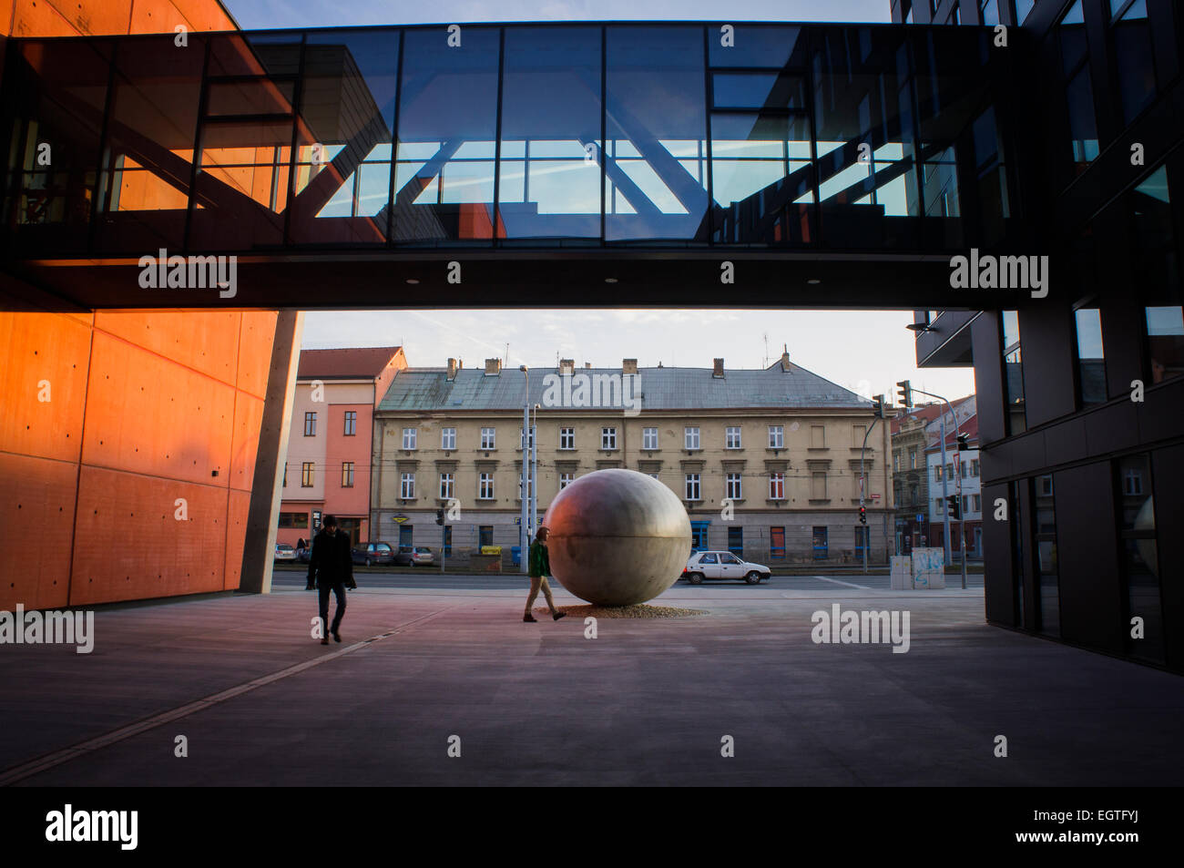 New Theatre, J.K.Tyl Theatre in Pilsen Stock Photo - Alamy