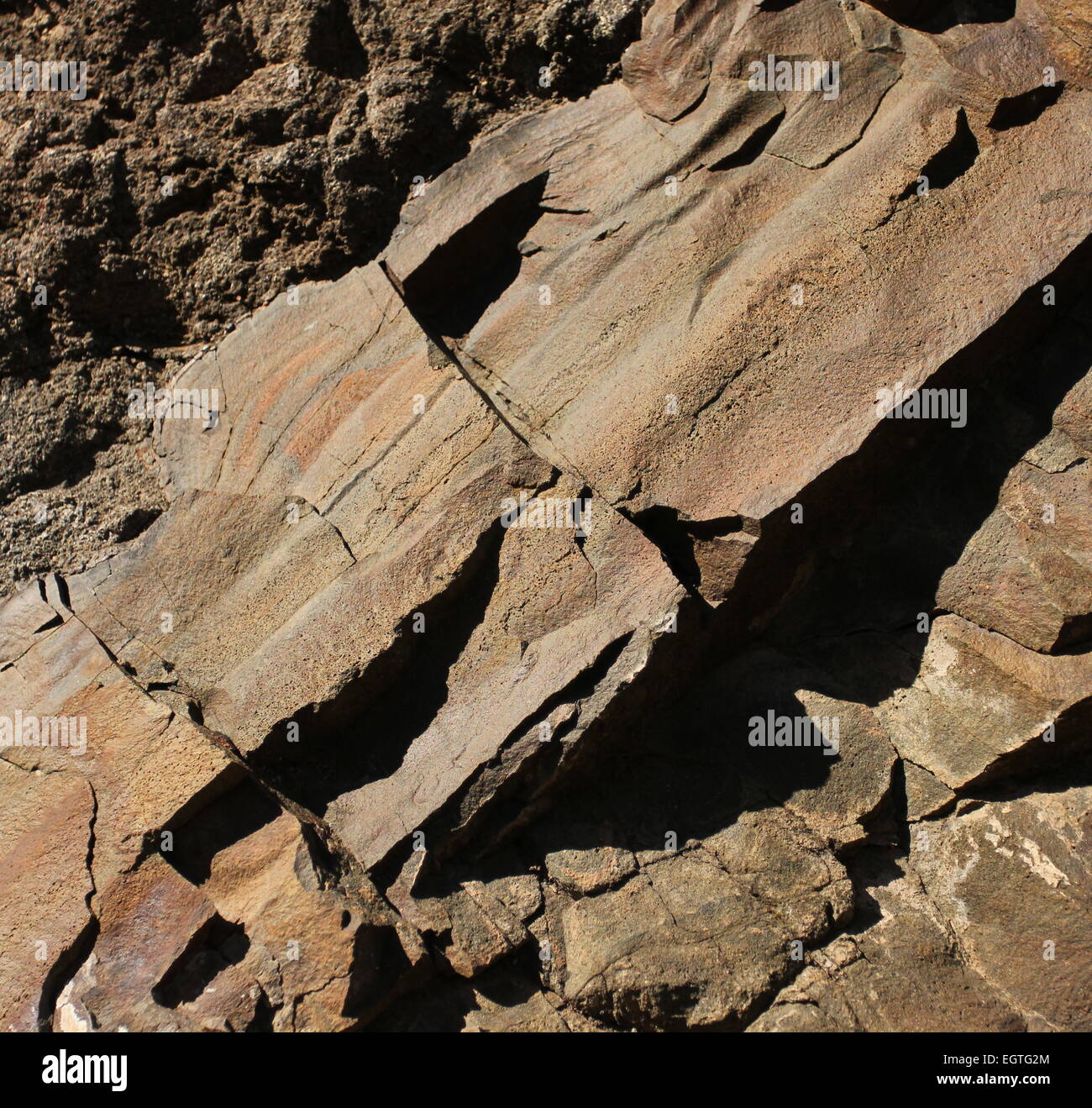 Abstract rock detail Volcanic rocks tenerife Stock Photo - Alamy