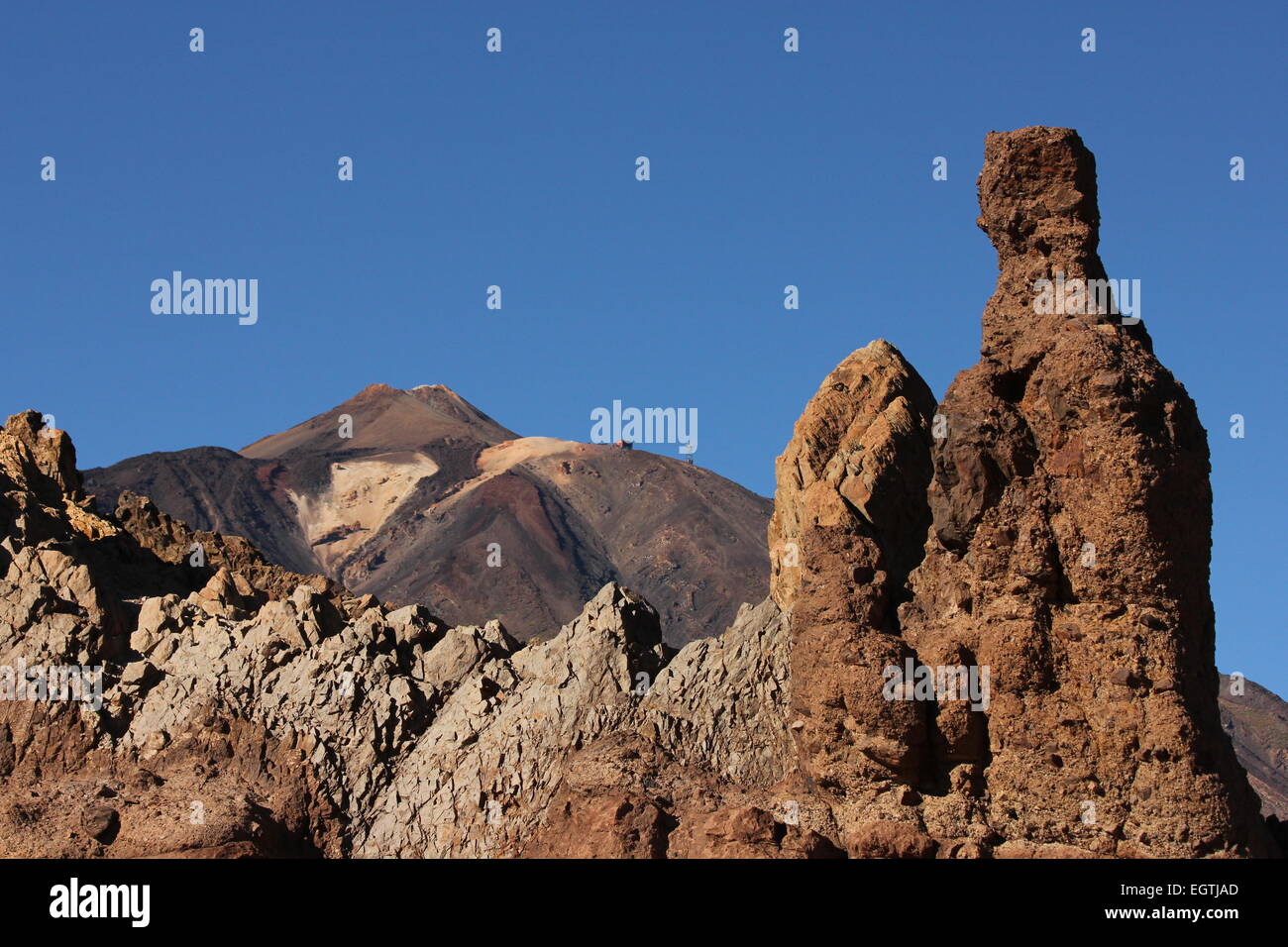 Teide national park Tenerife volcanic rocks volcano Stock Photo - Alamy