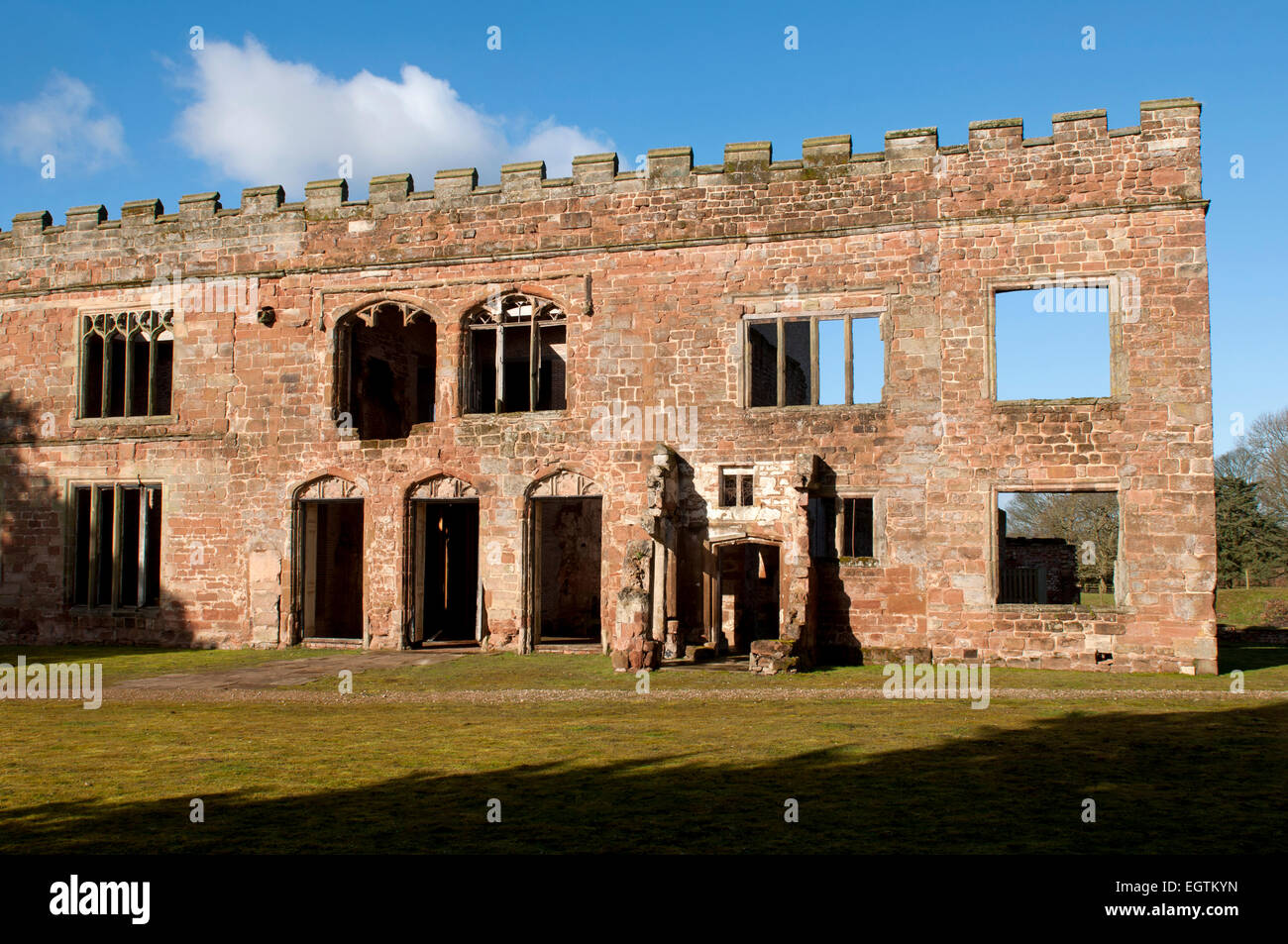 Astley Castle, Warwickshire, England, UK Stock Photo - Alamy