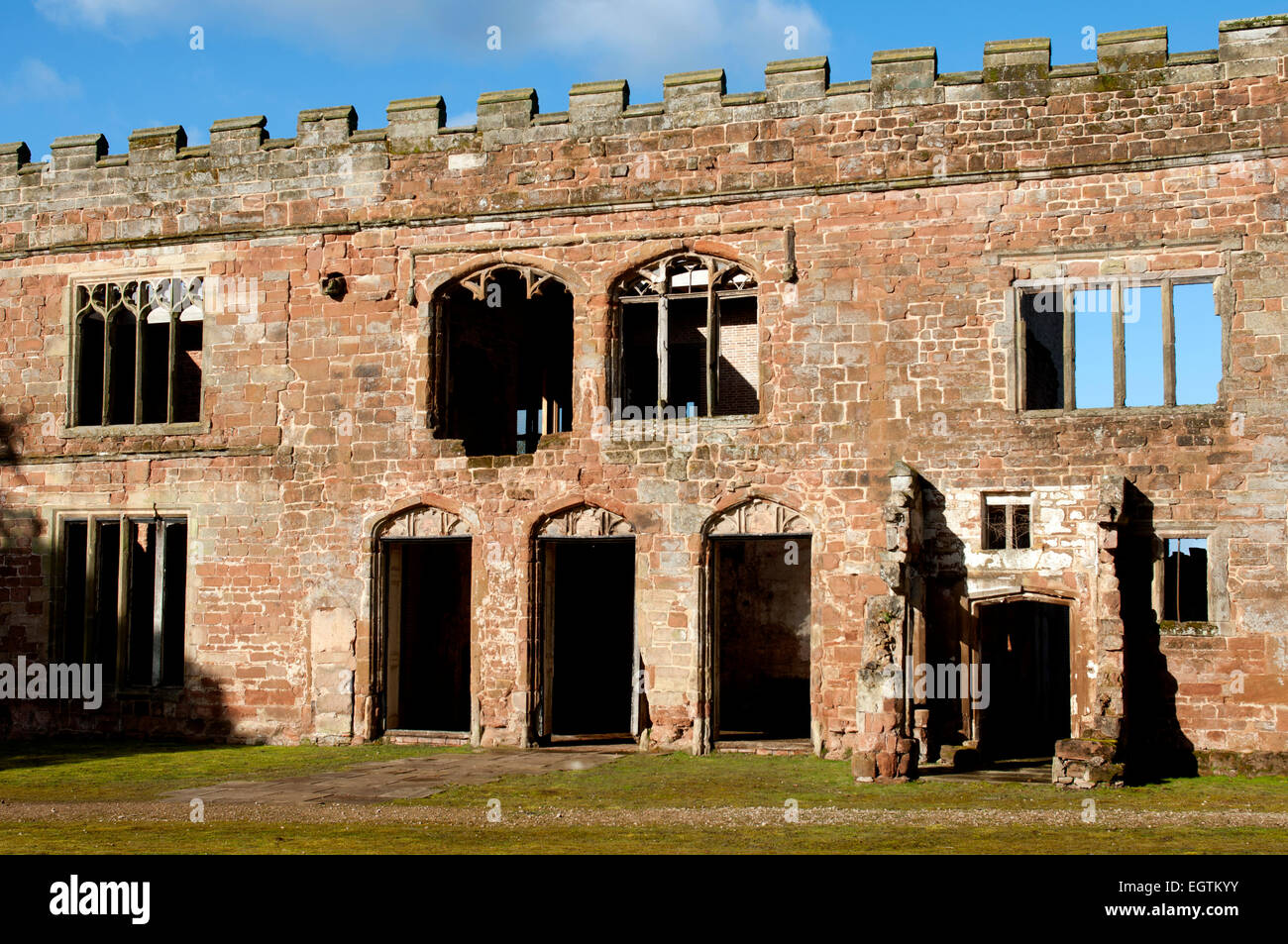 Astley Castle, Warwickshire, England, UK Stock Photo - Alamy