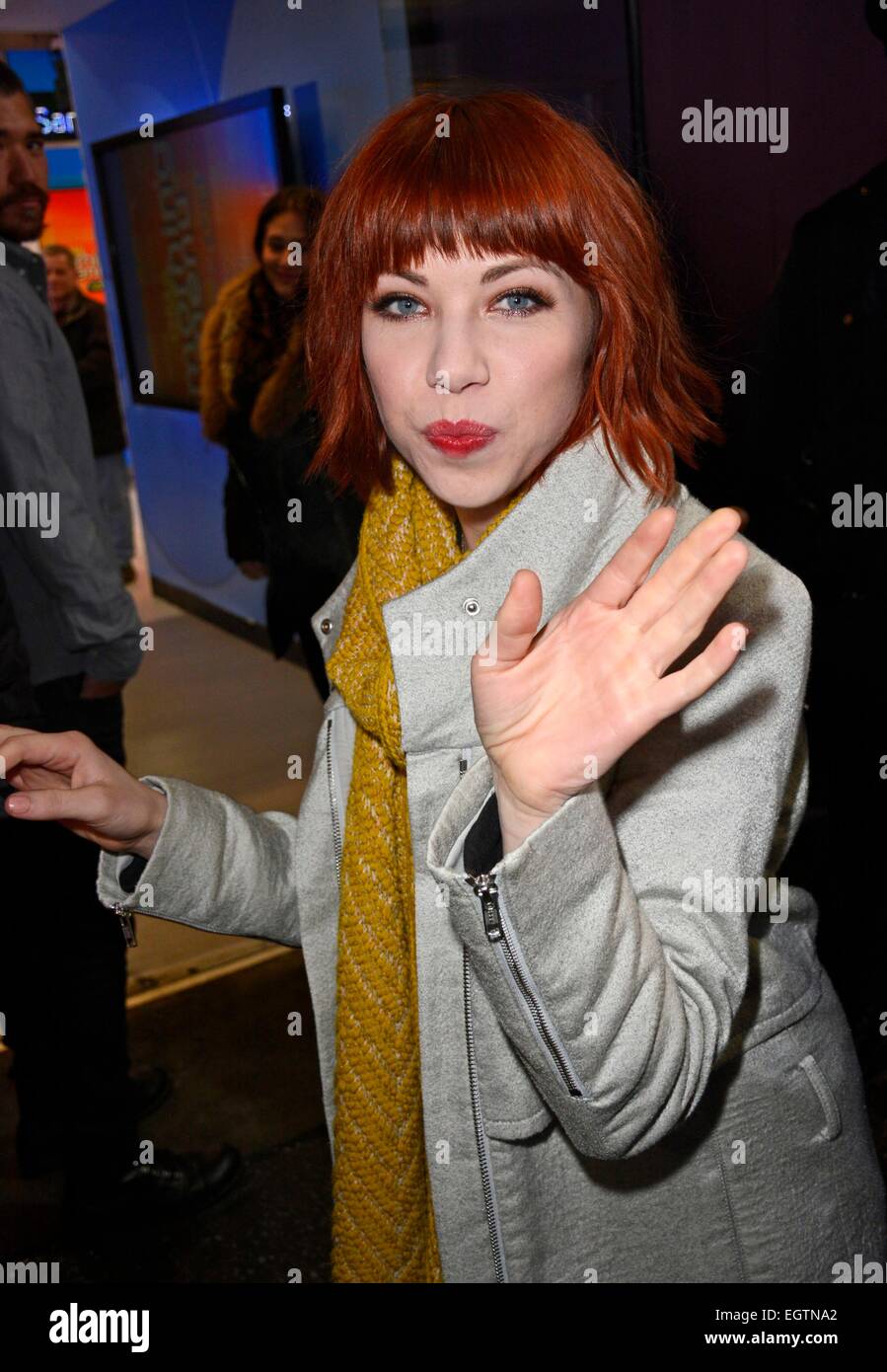 New York, NY, USA. 2nd Mar, 2015. Carly Rae Jepsen, at Good Morning ...
