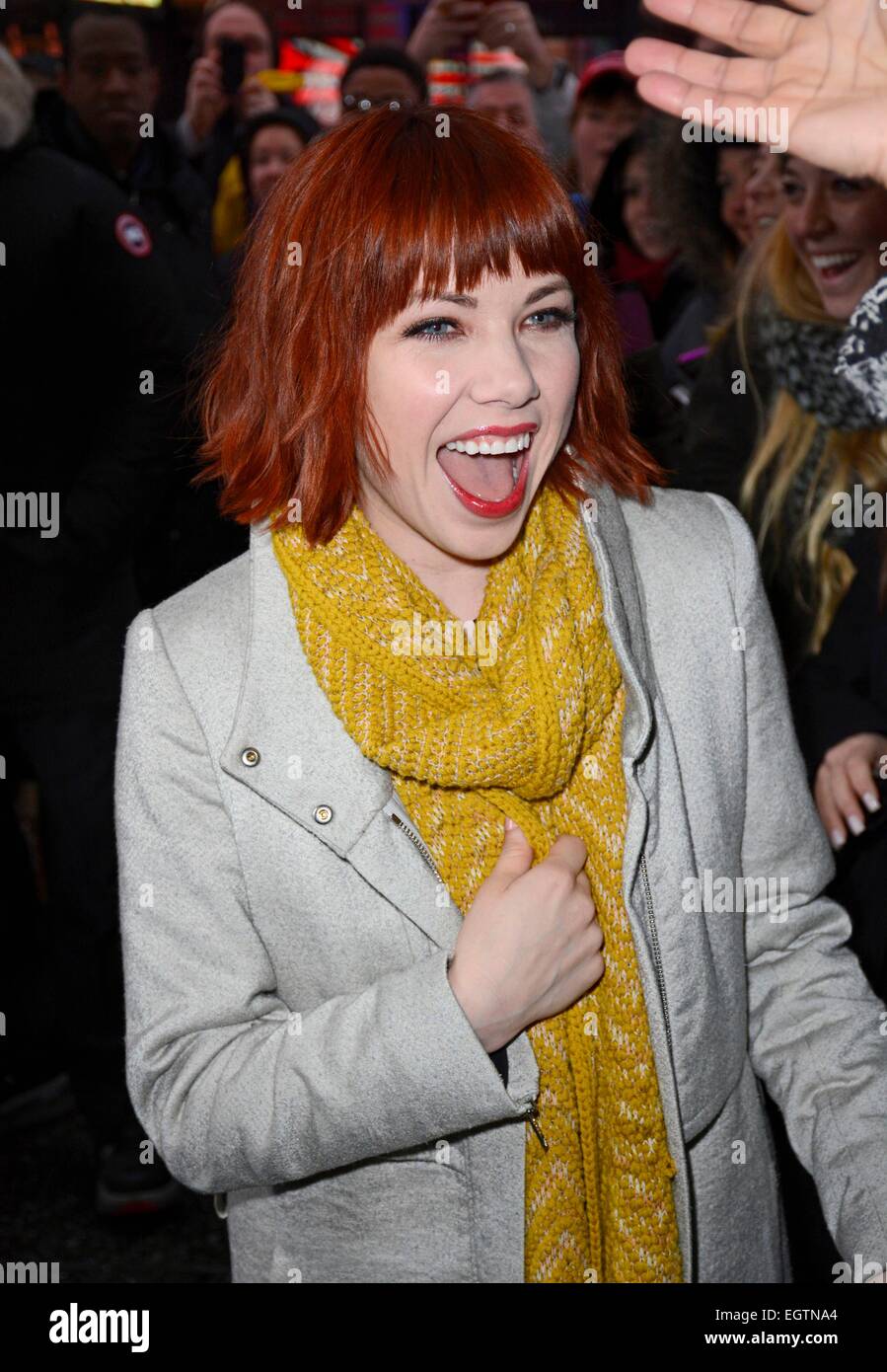New York, NY, USA. 2nd Mar, 2015. Carly Rae Jepsen, at Good Morning ...