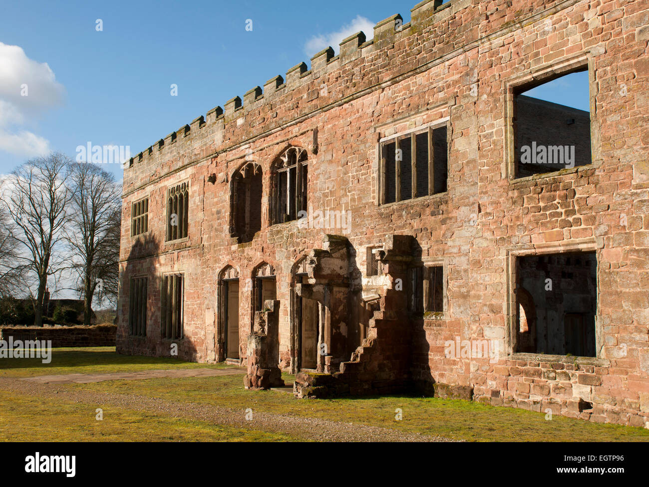 Astley Castle, Warwickshire, England, UK Stock Photo - Alamy